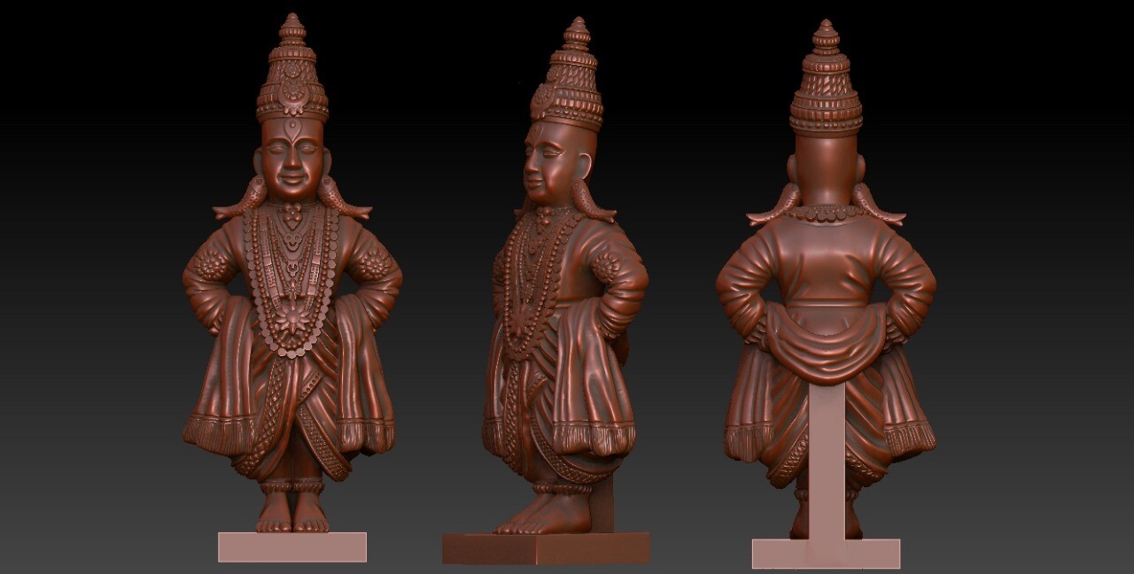 ArtStation - Vitthal 3D Sculpt - 2019