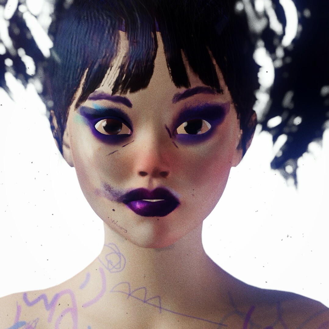 ArtStation - ‘Cosplay’ The Witness - Love Death +Robots Fanart