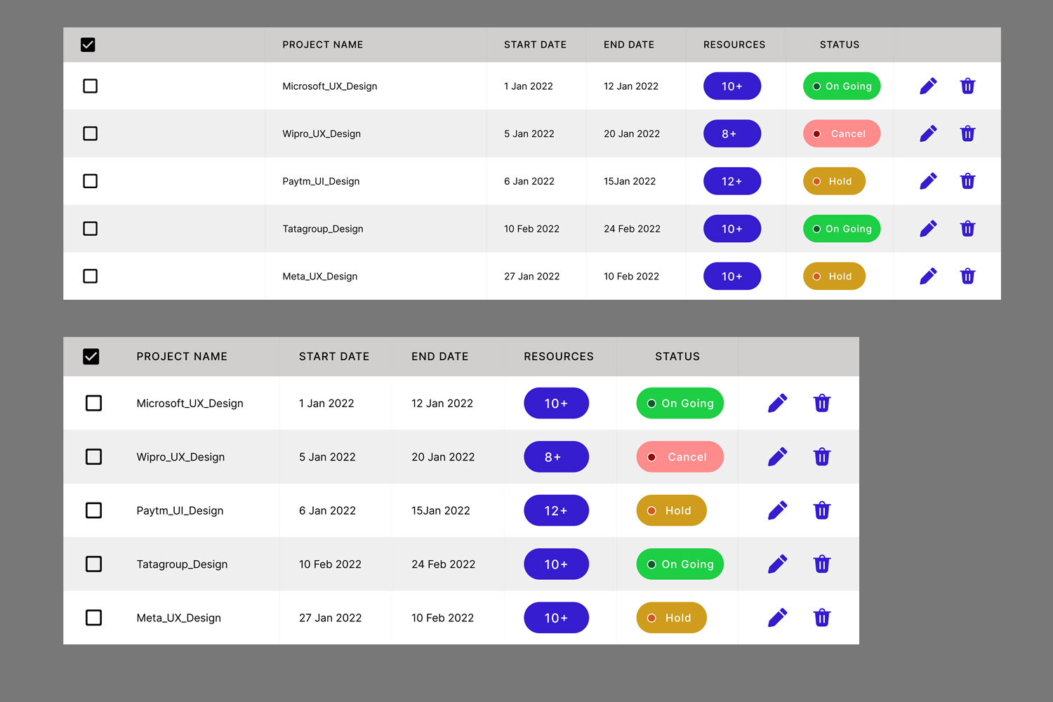 ArtStation - Responsive Database - UI & Ux