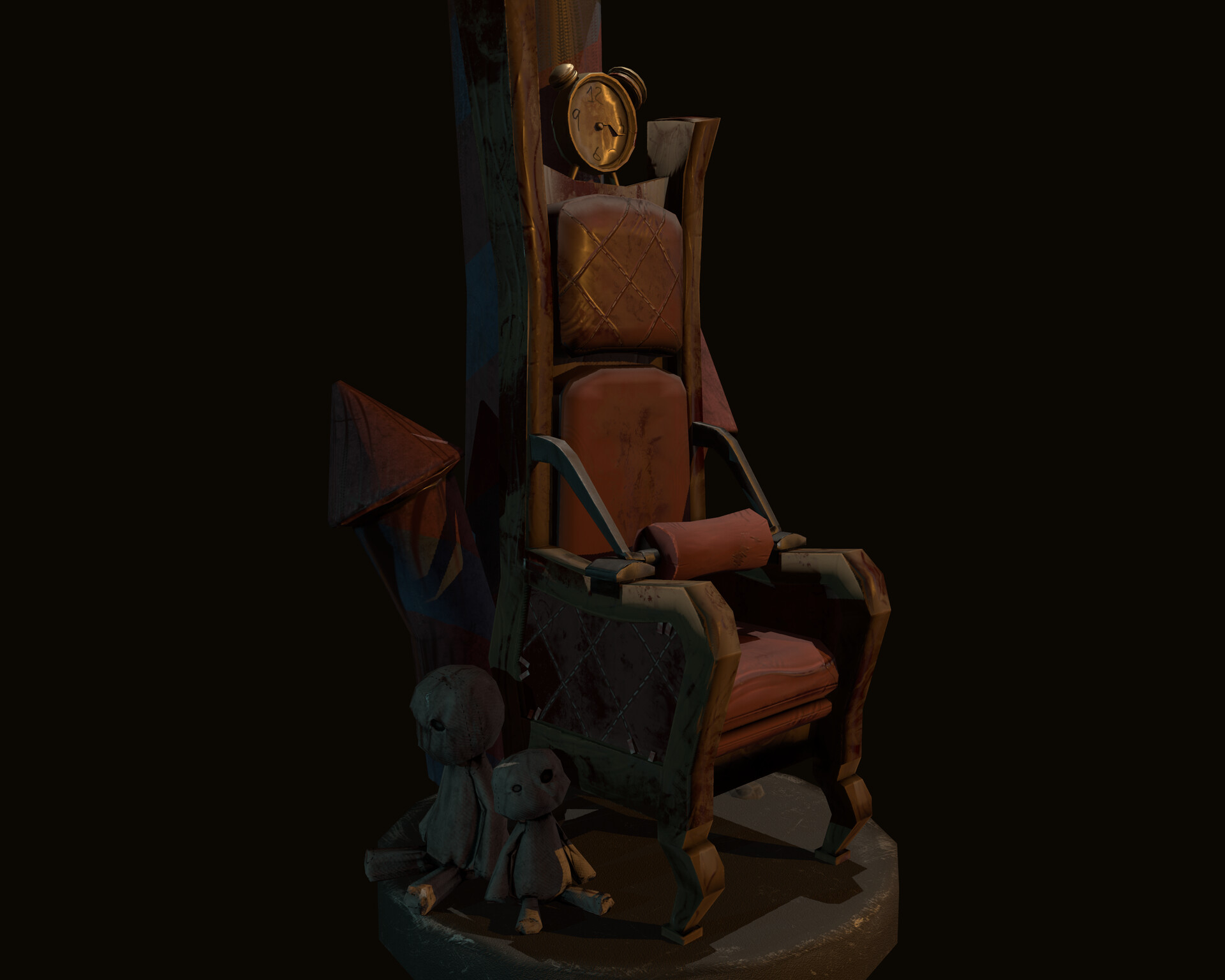 ArtStation - IDV chair 3d fanart