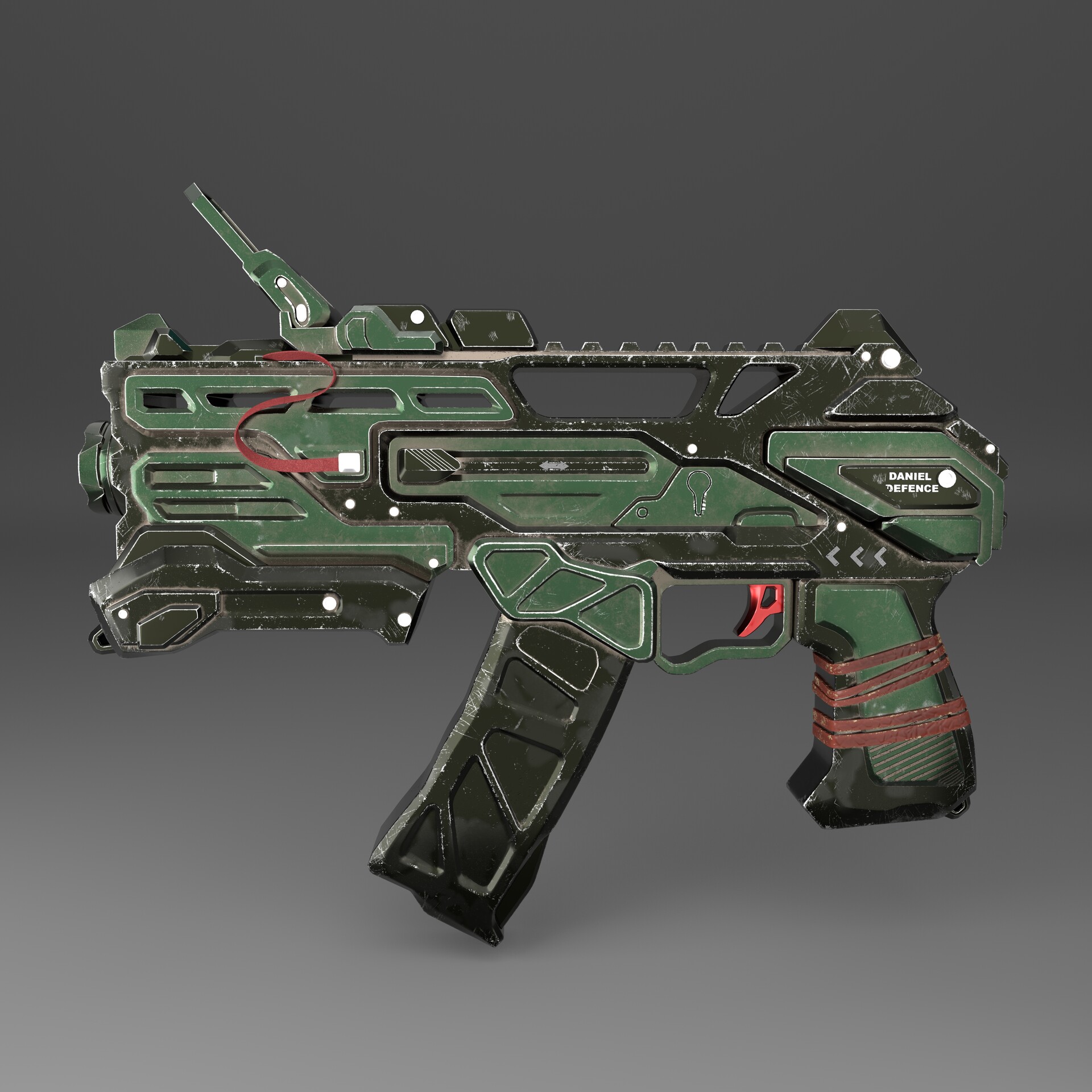 ArtStation - Prop SiFi Gun