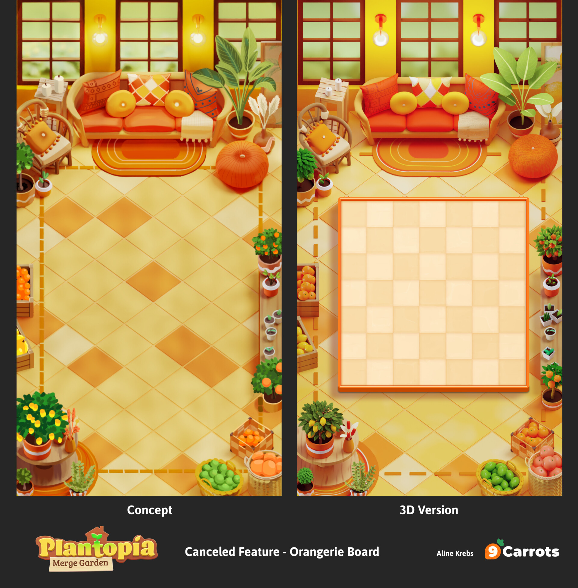 Aline Krebs - Plantopia: Merge Garden - Environments