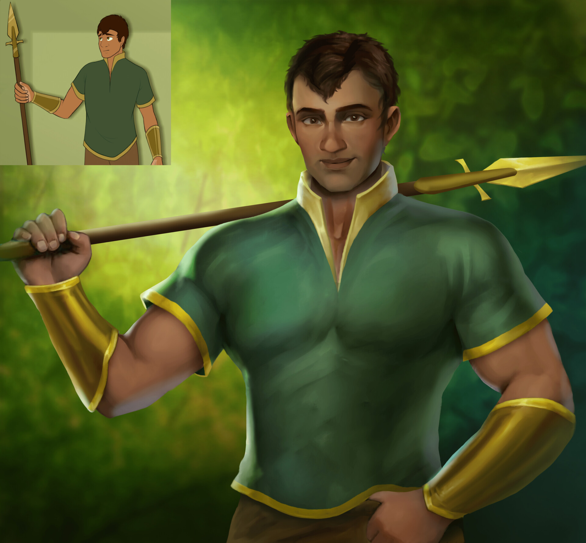 ArtStation - Commission warrior