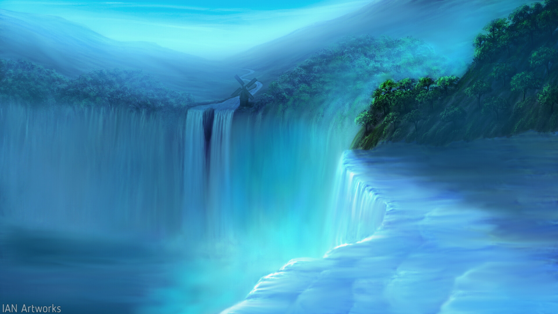 ArtStation - Waterfall