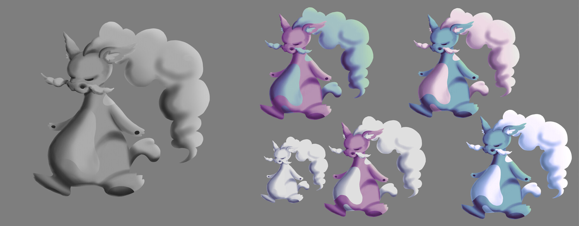 ArtStation - Fictional Pokemon concept