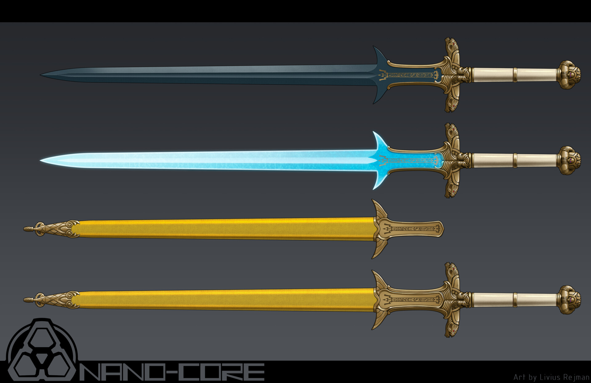 ArtStation - Atlantean Greatsword