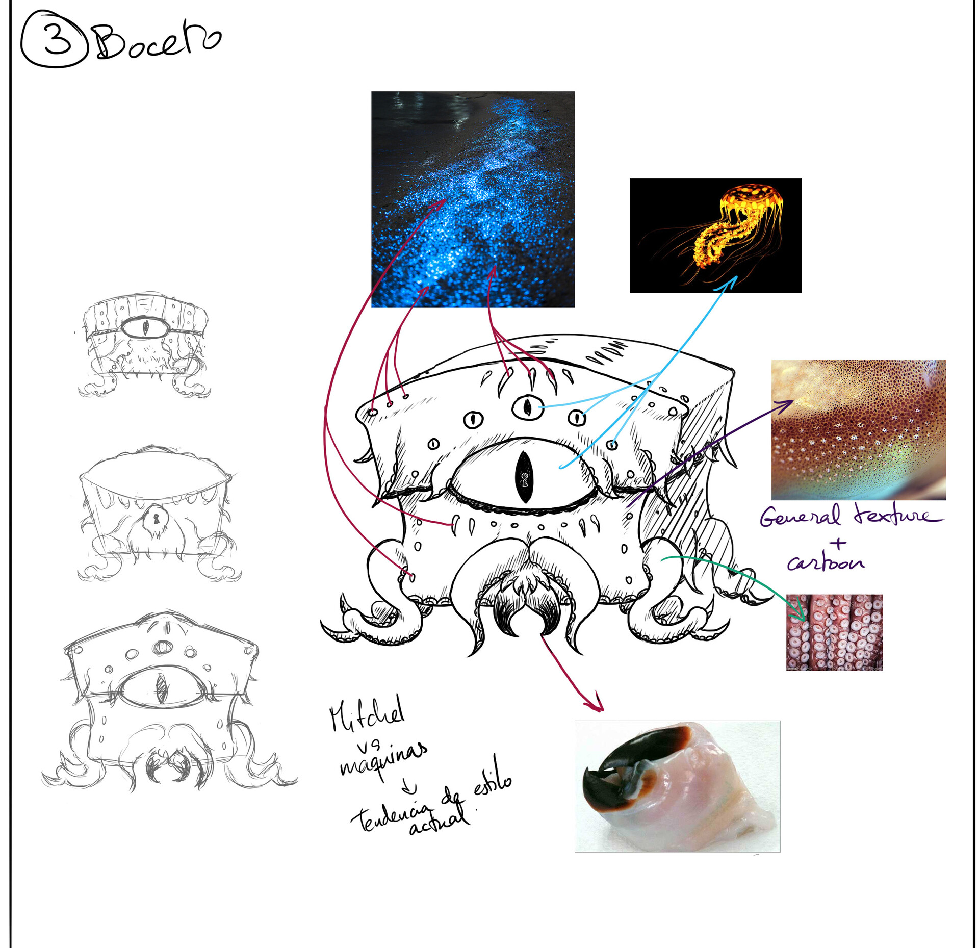 Enara Pombar - Octopus chest prop design