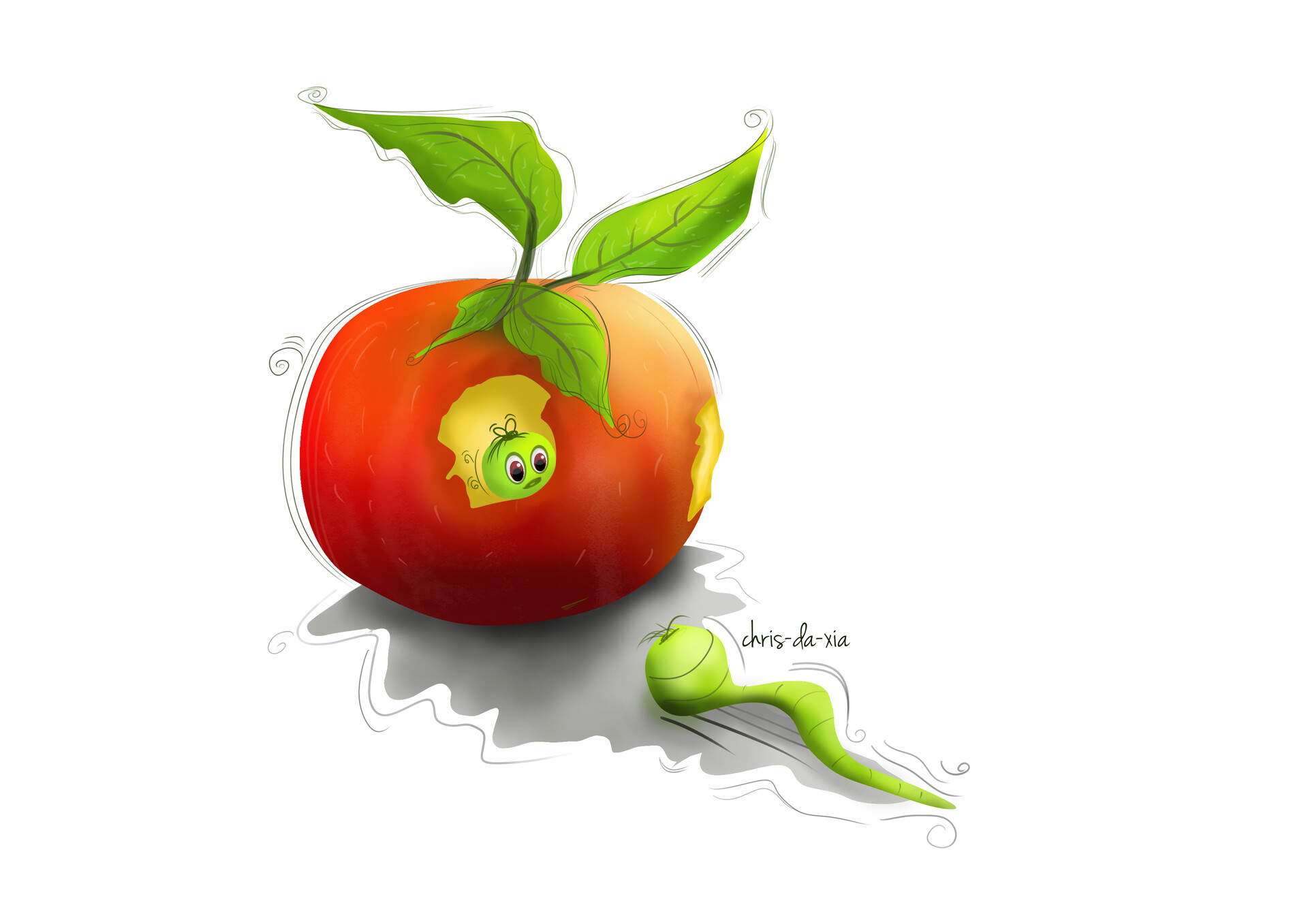 ArtStation - Apple story