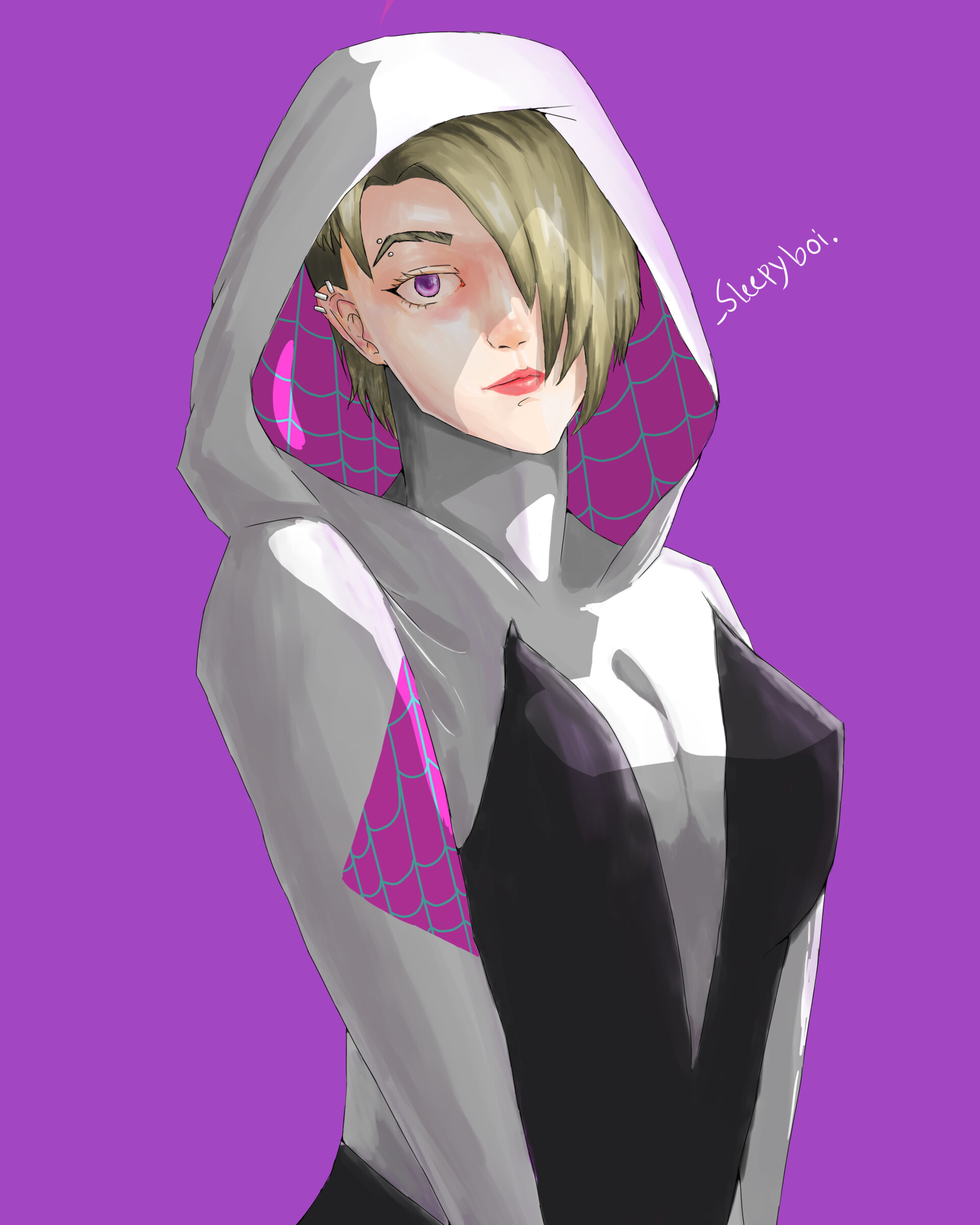 ArtStation - SPIDERGWEN UwU