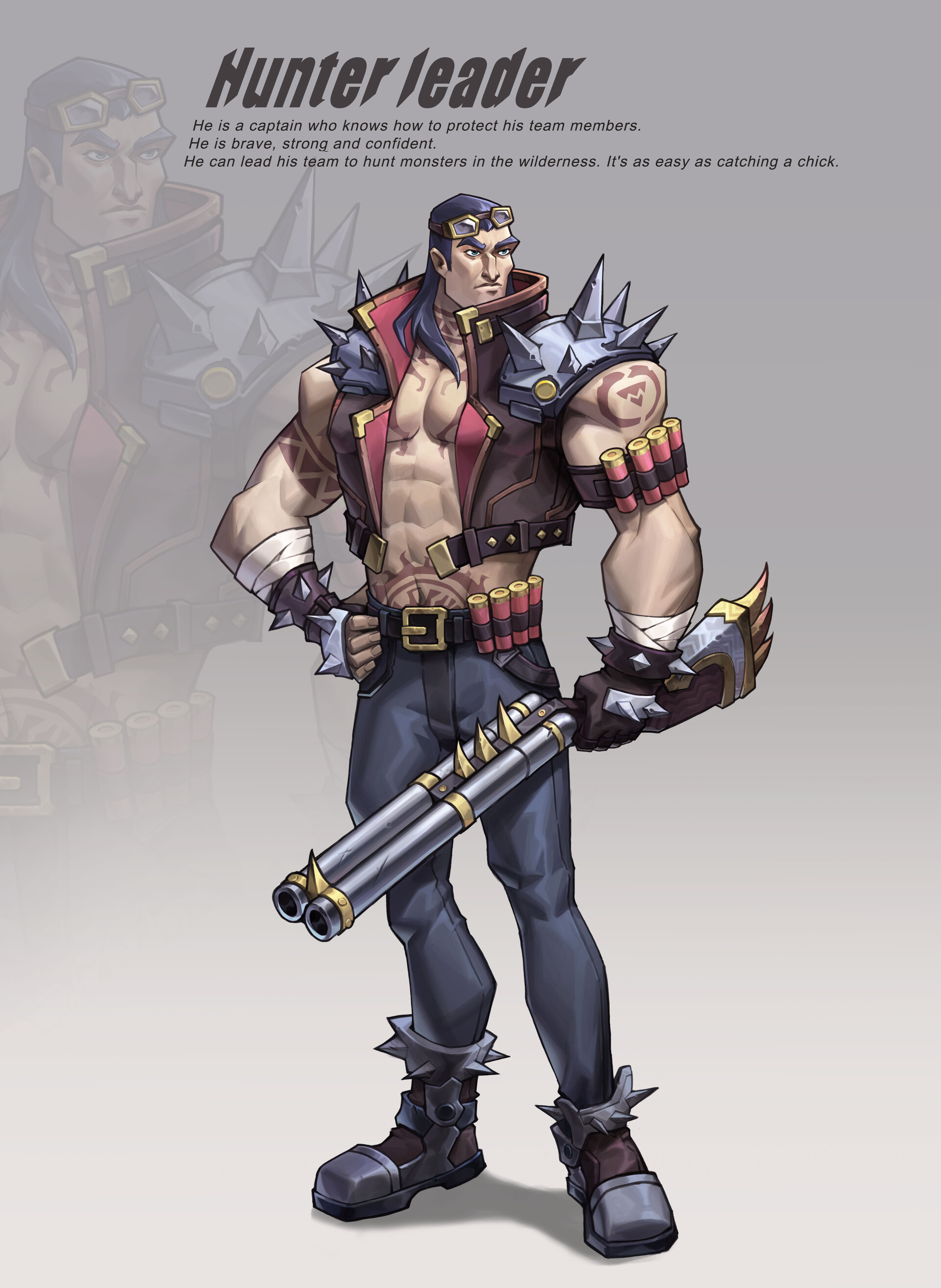 ArtStation - Hunter leader
