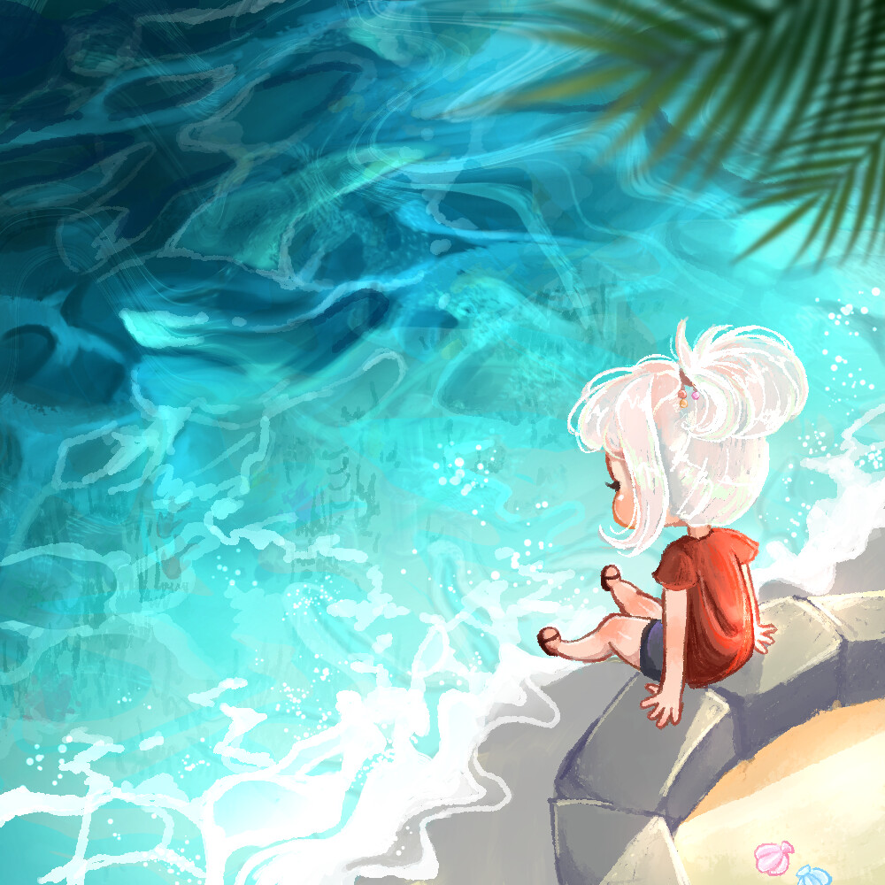 ArtStation - beach