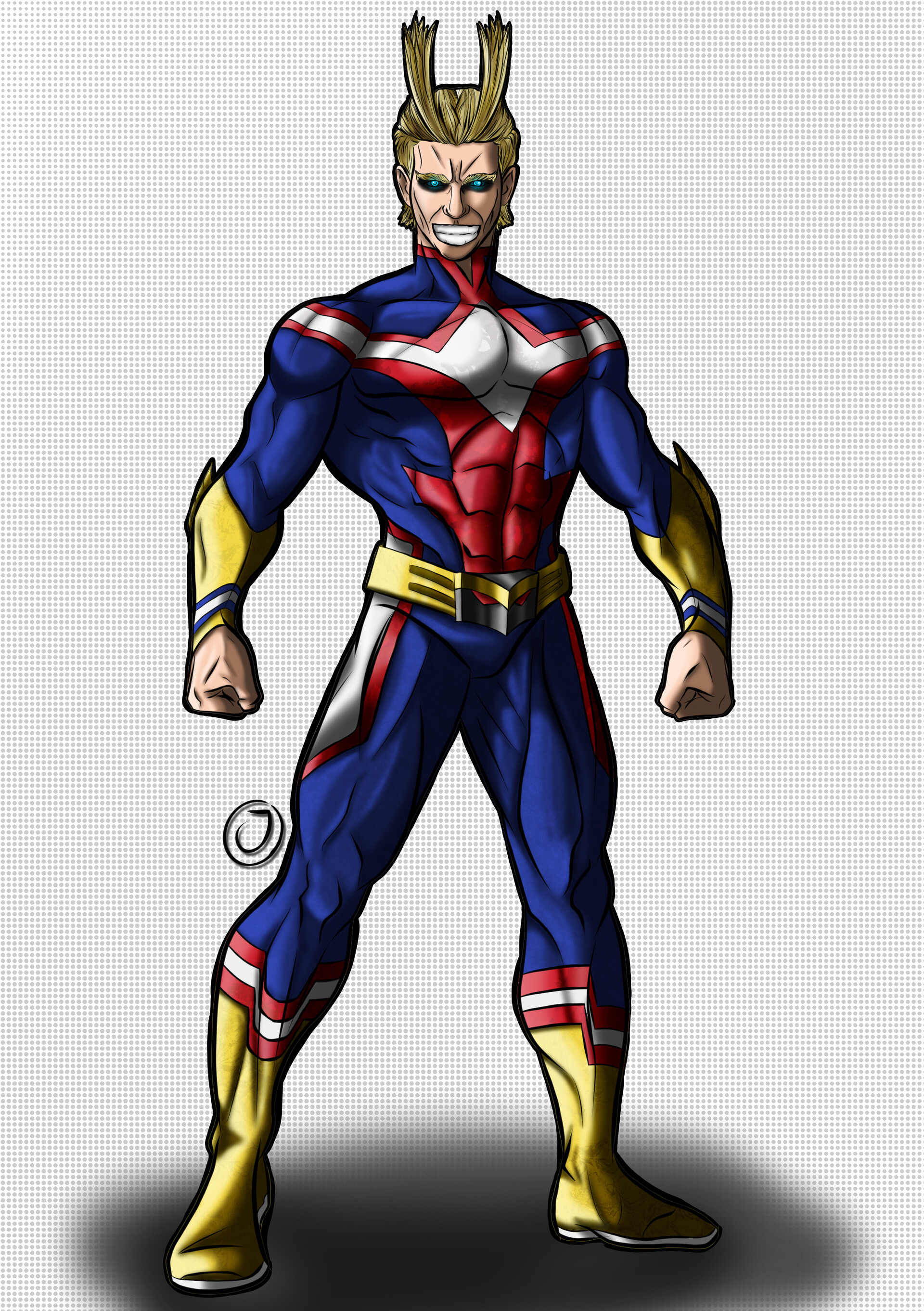 ArtStation - All might in my art style