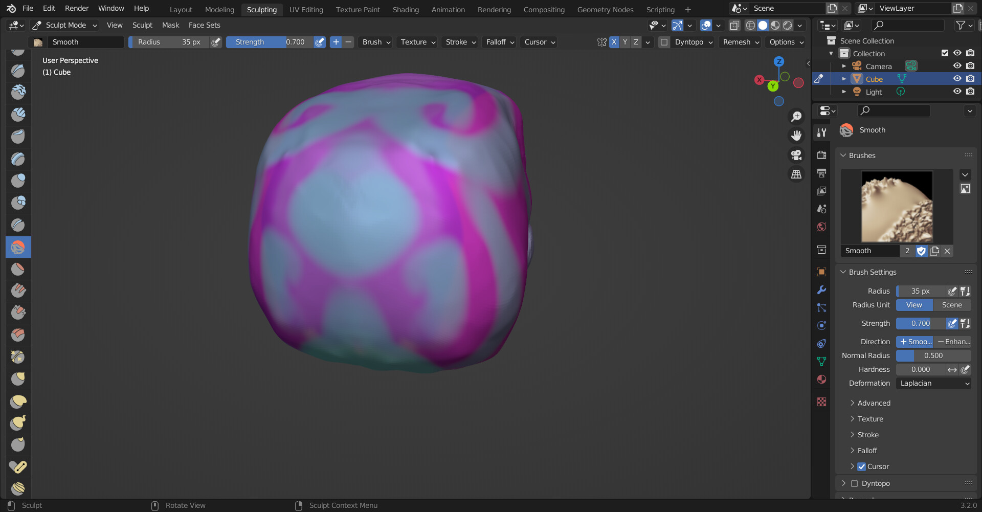 ArtStation - Pinky face