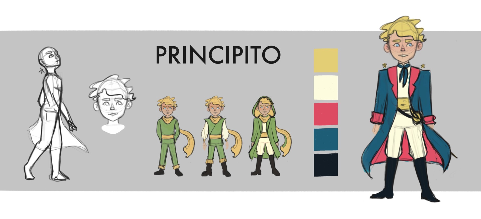 ArtStation - Redesign The Little Prince and the pilot