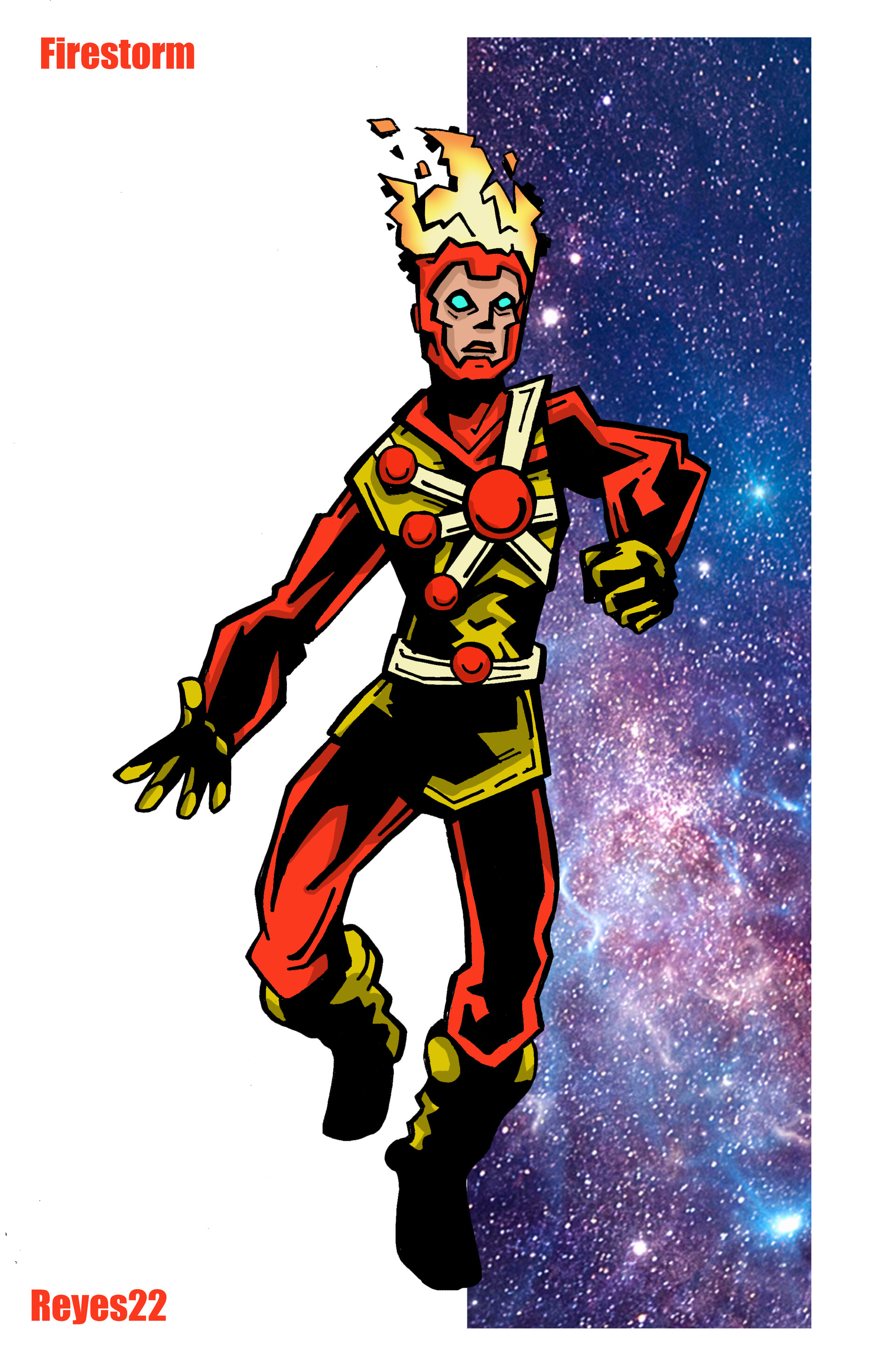 ArtStation - Mike Mignola s style F is for Firestorm 6-27