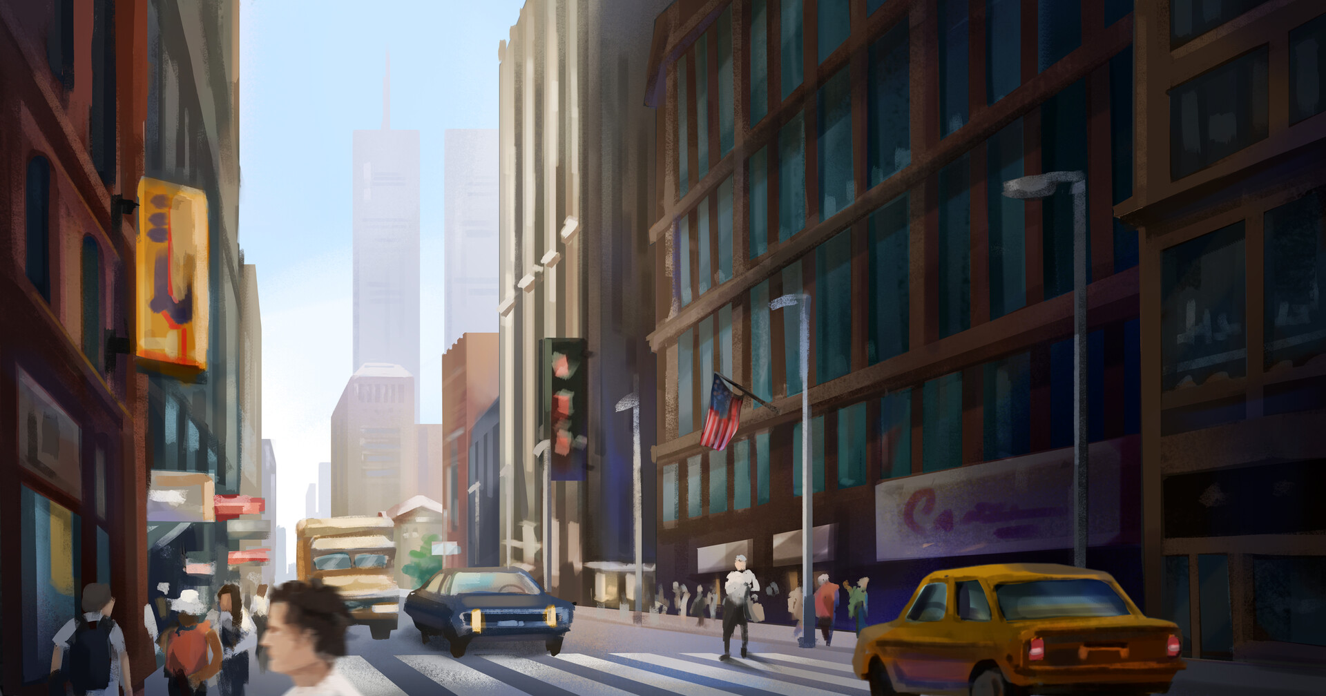 ArtStation - New York 1970