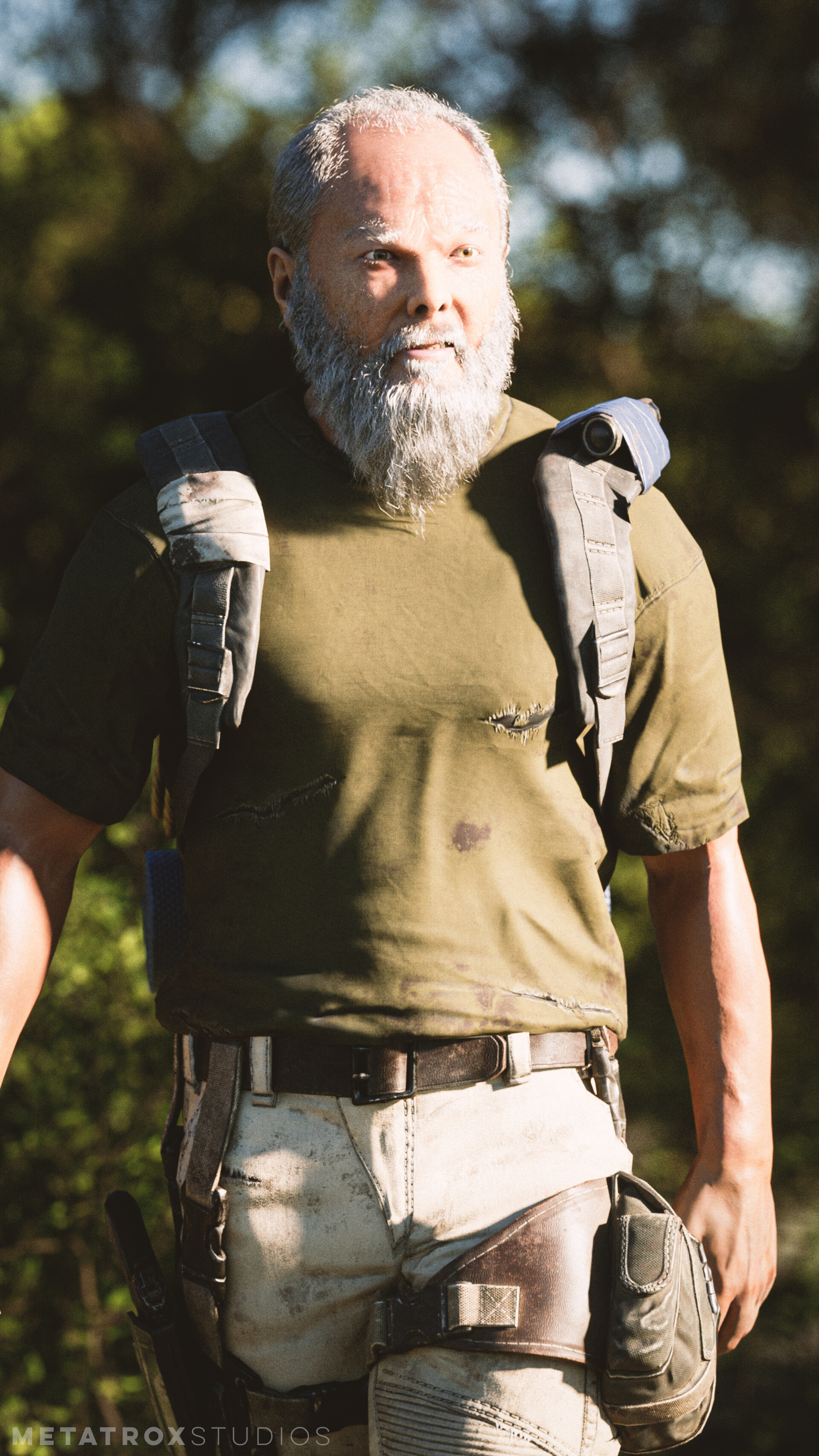 ArtStation - Old Bounty - Mesh to MetaHuman - Unreal Engine 5