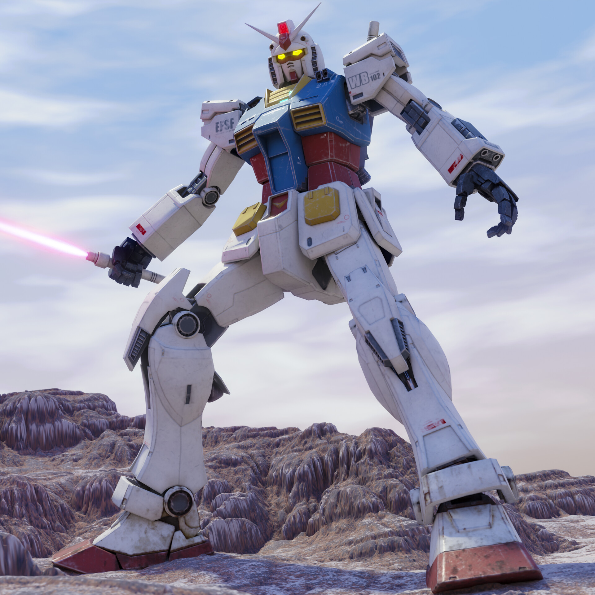 Anthony Nhan - RX-78-02 Gundam (Gundam The Origin)