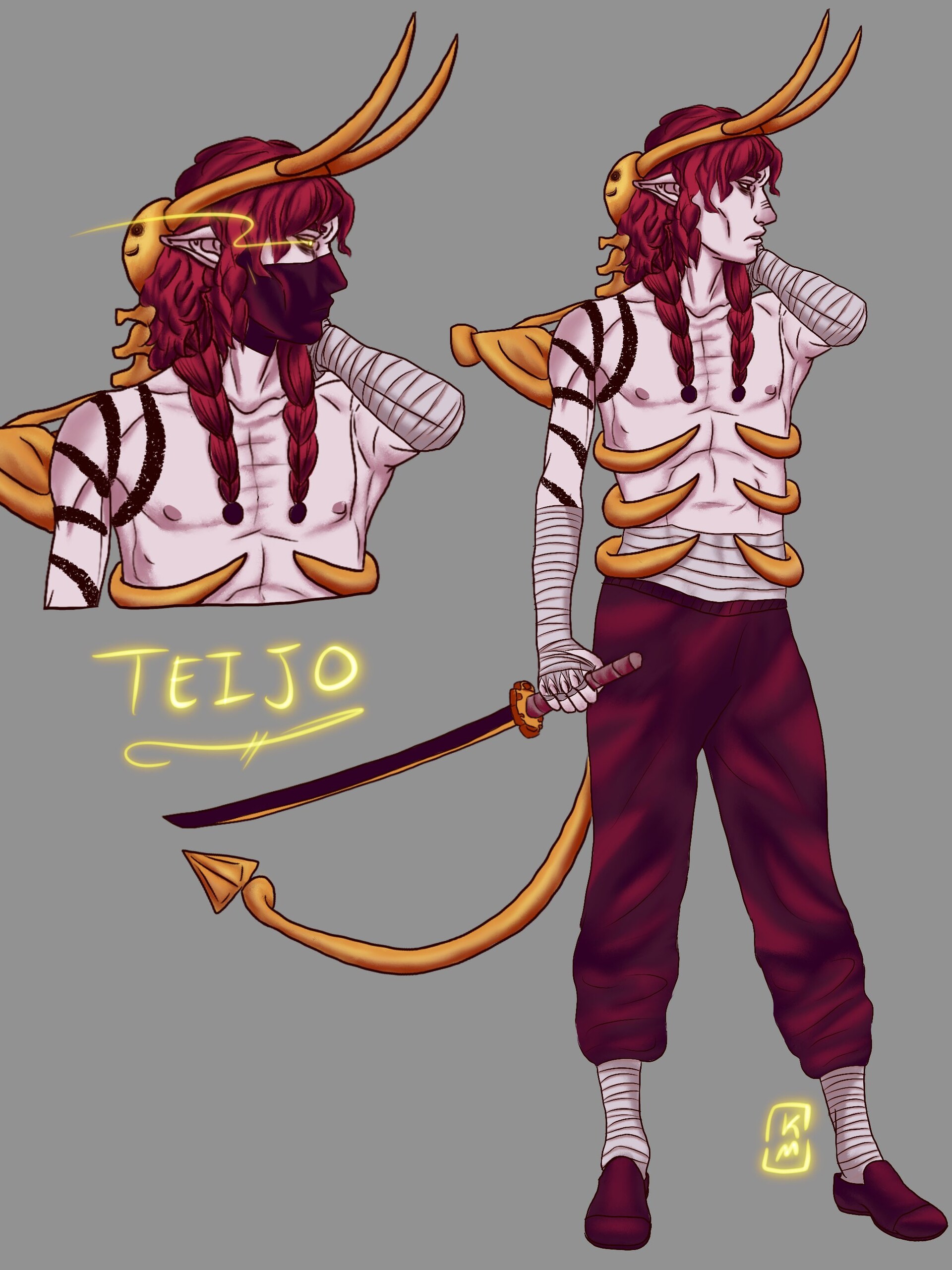 ArtStation - Teijo character concept art