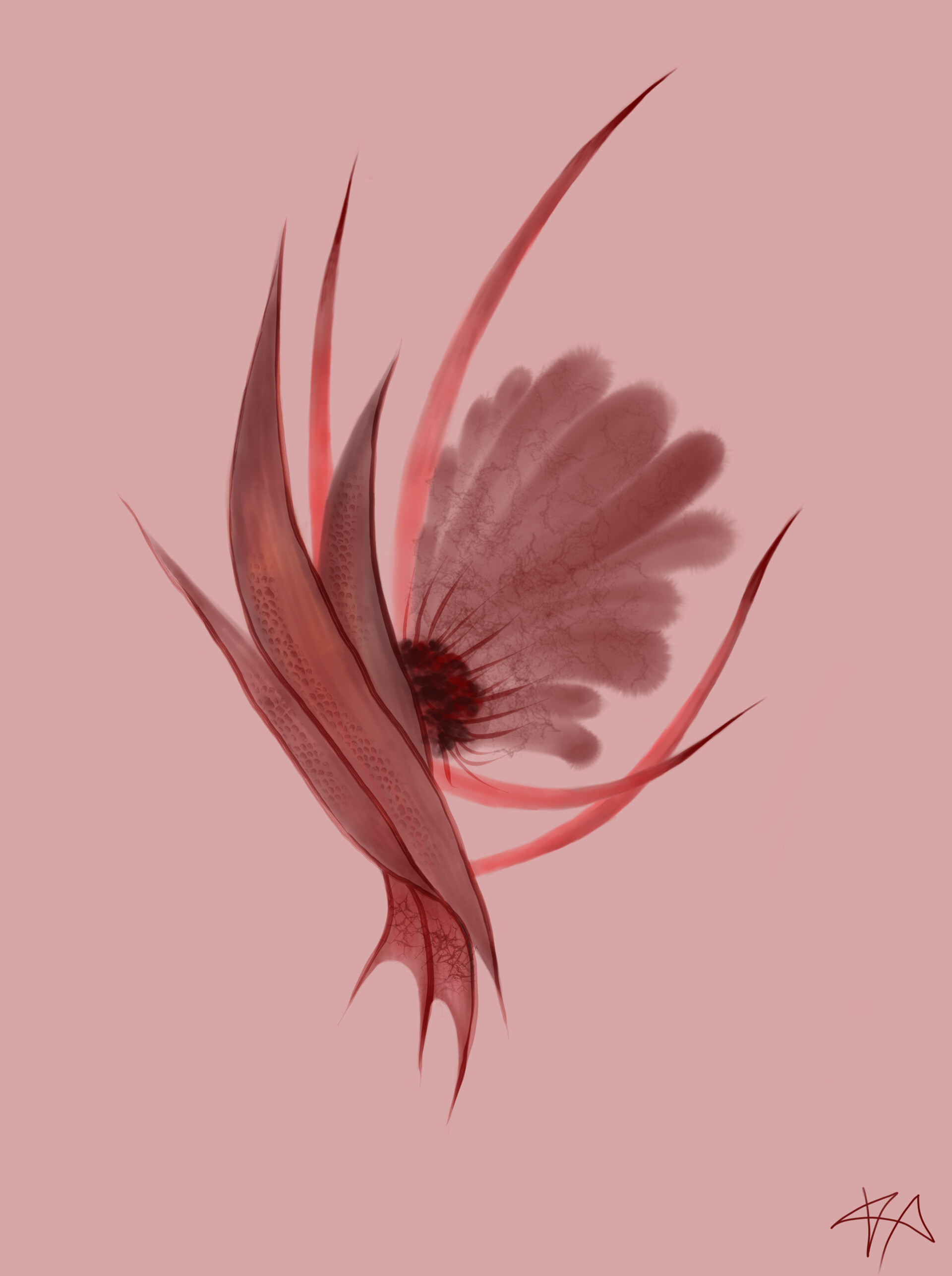 ArtStation - Alien flower