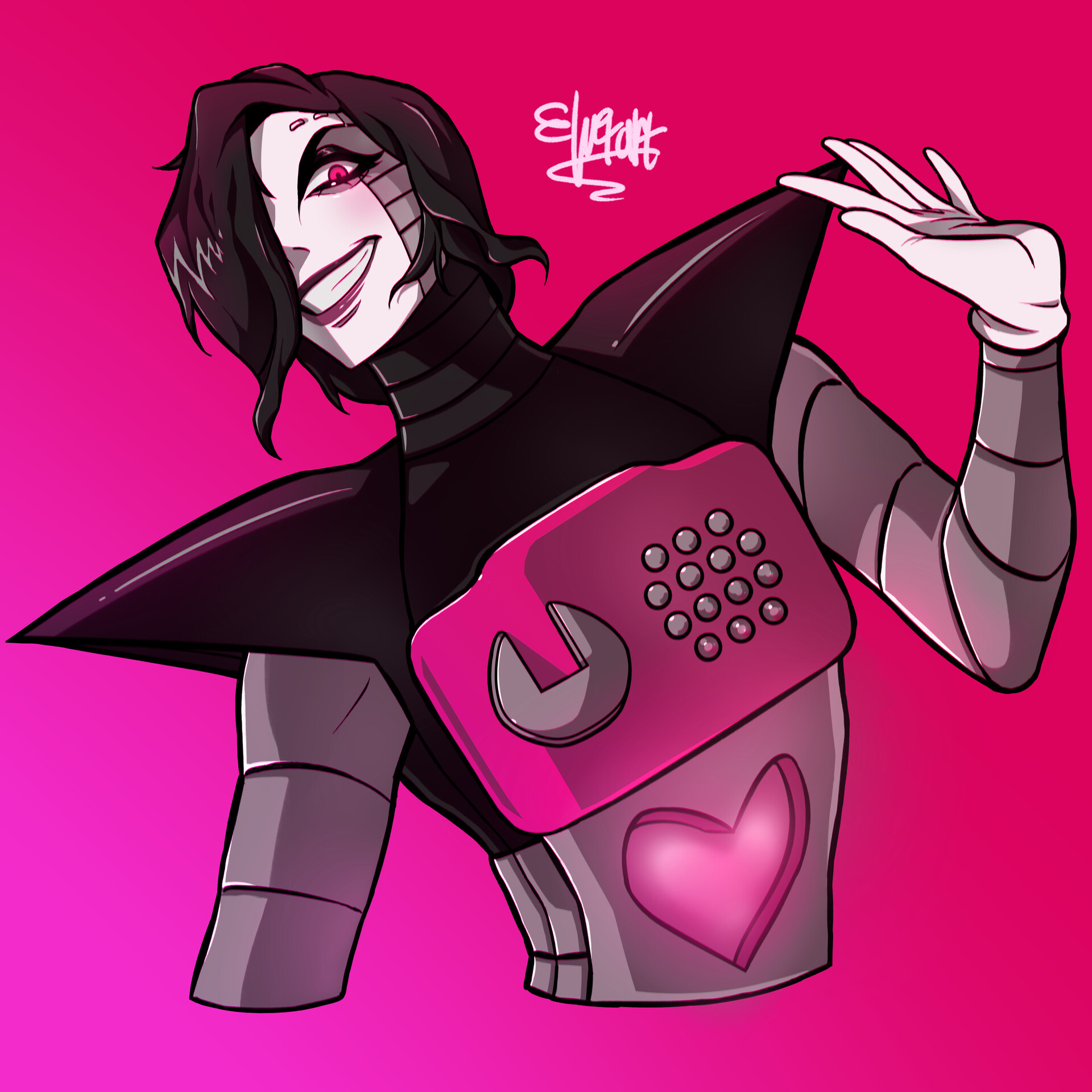 ArtStation - Mettaton (redraw) 09.03.22