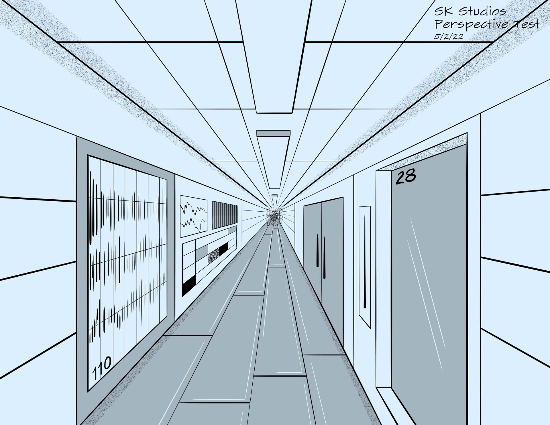ArtStation - Perspective Test | Digital Art