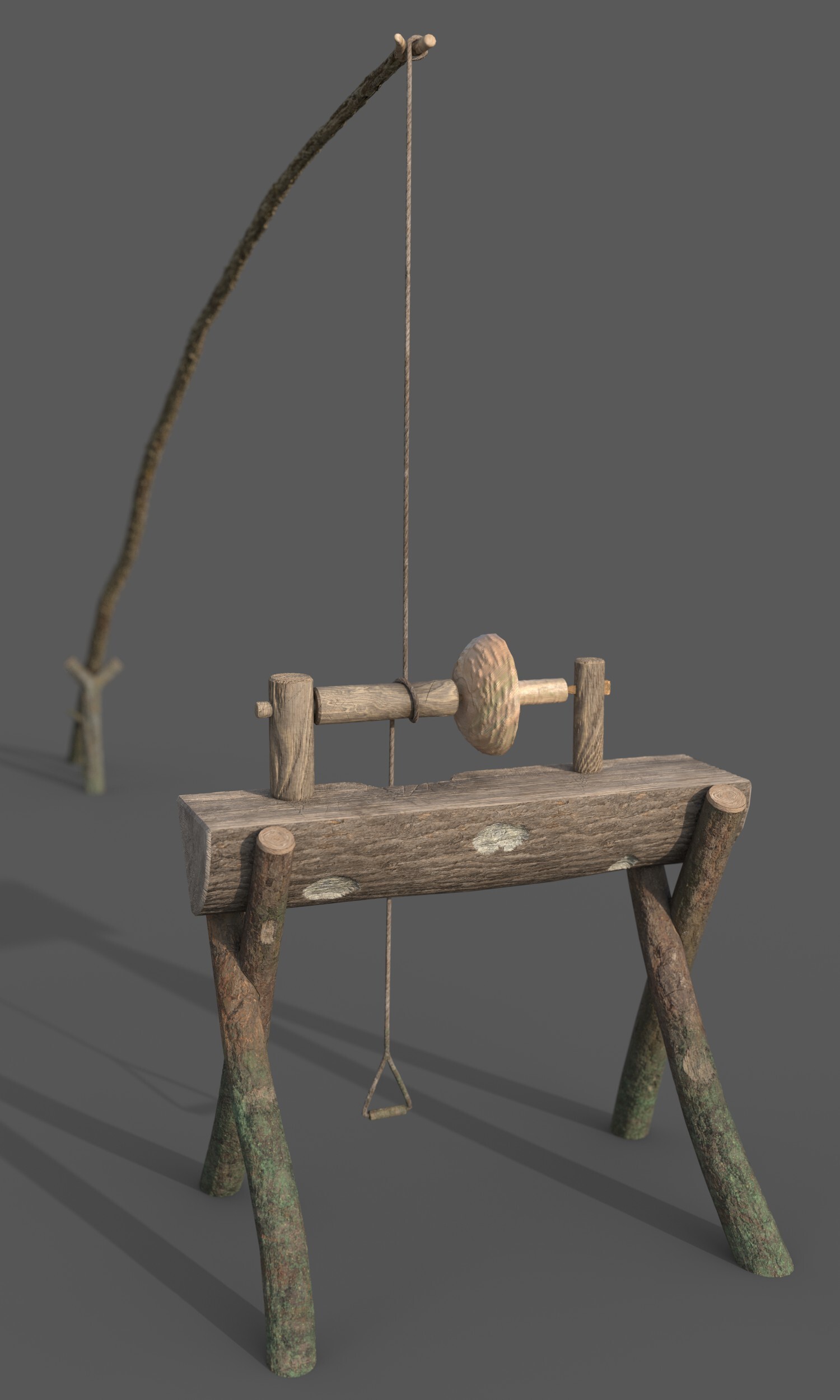 ArtStation - Pole lathe