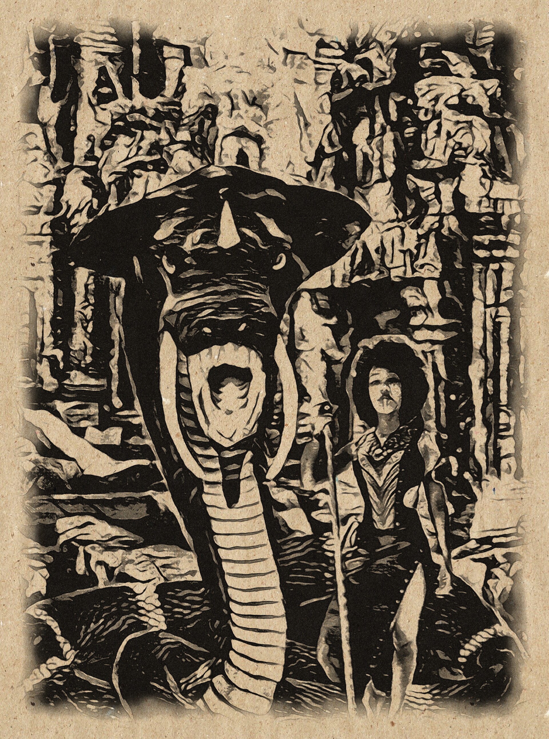 ArtStation - Grootslang (African mythology)