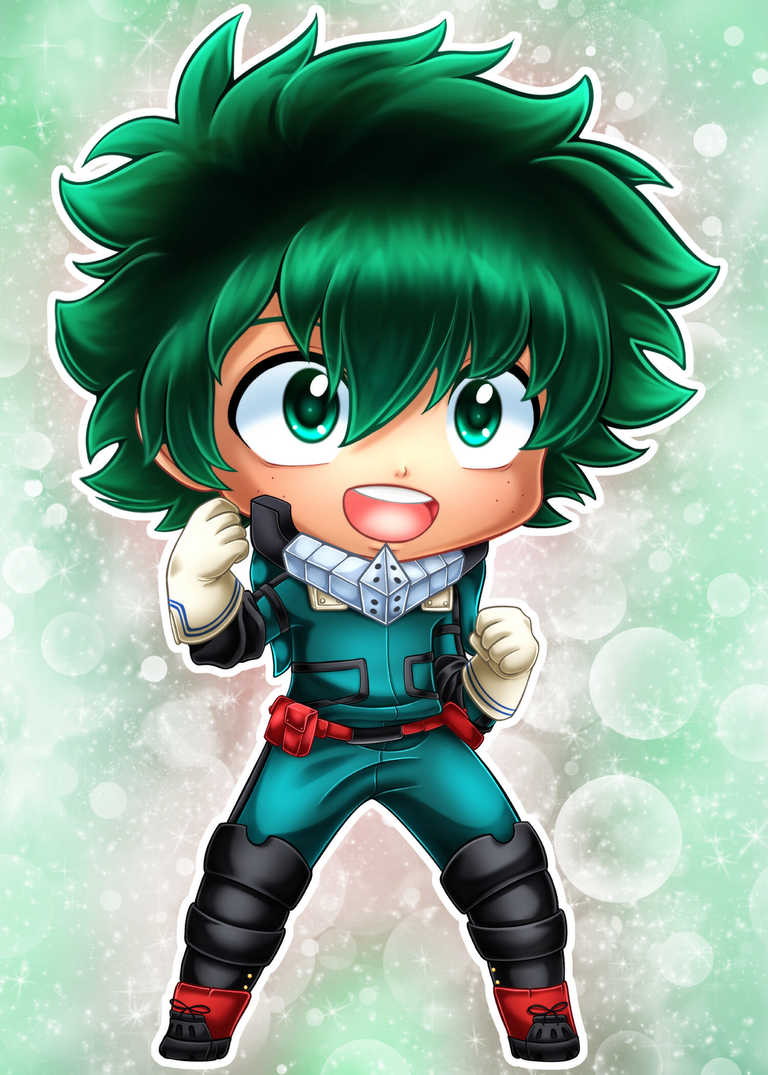 ArtStation - Deku 5x7 Mini Print