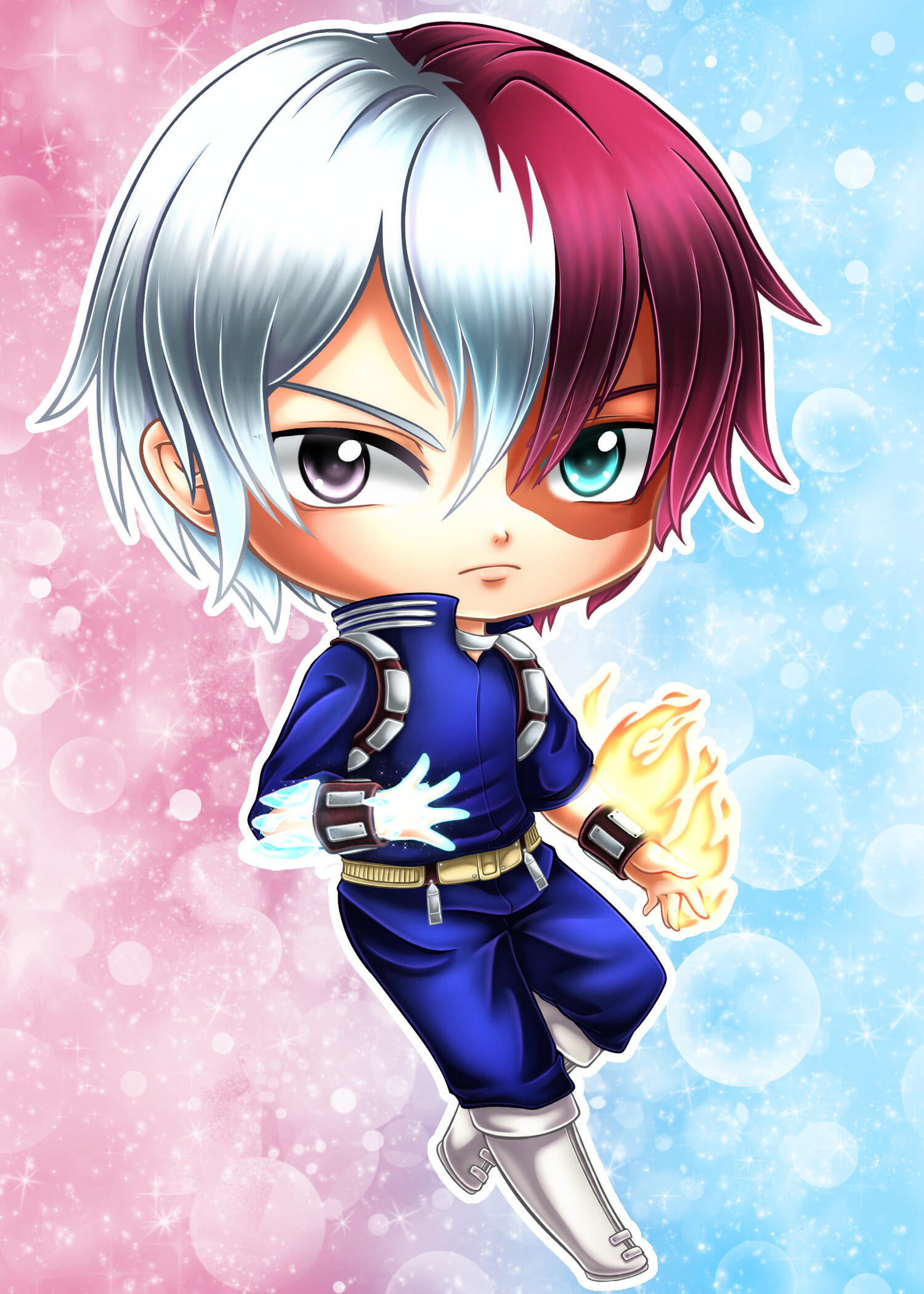 ArtStation - Todoroki 5x7 Mini Print