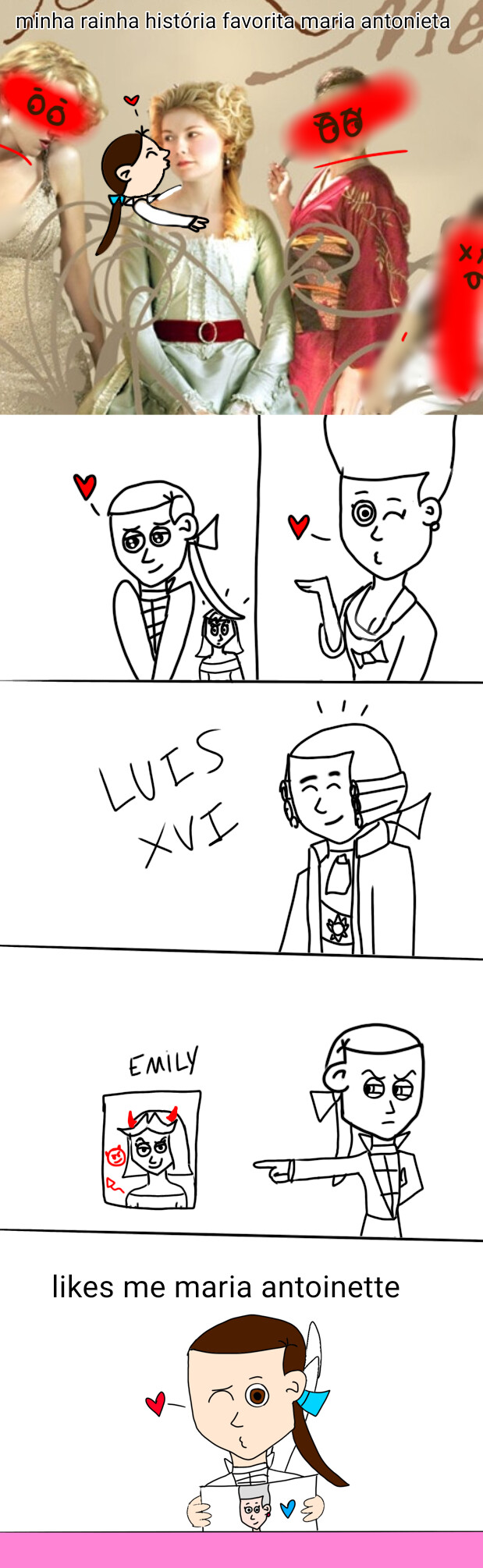 ArtStation - meme de maria antonieta e ana