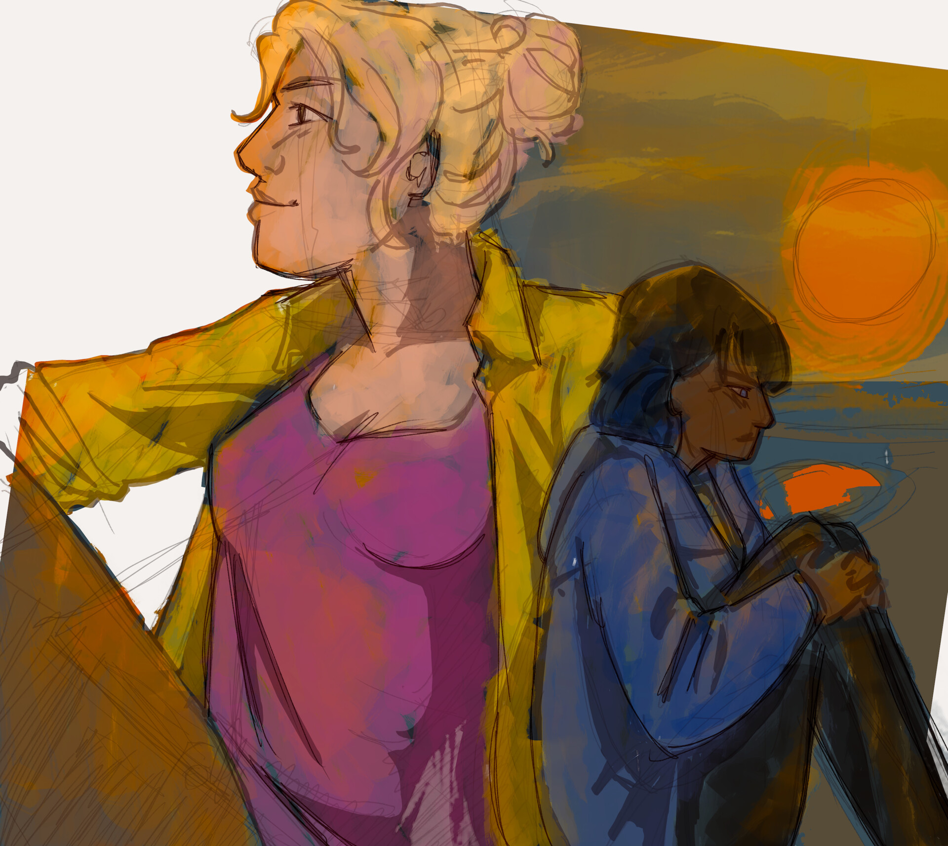 ArtStation - Ships In Bottles Webtoon DTIYS