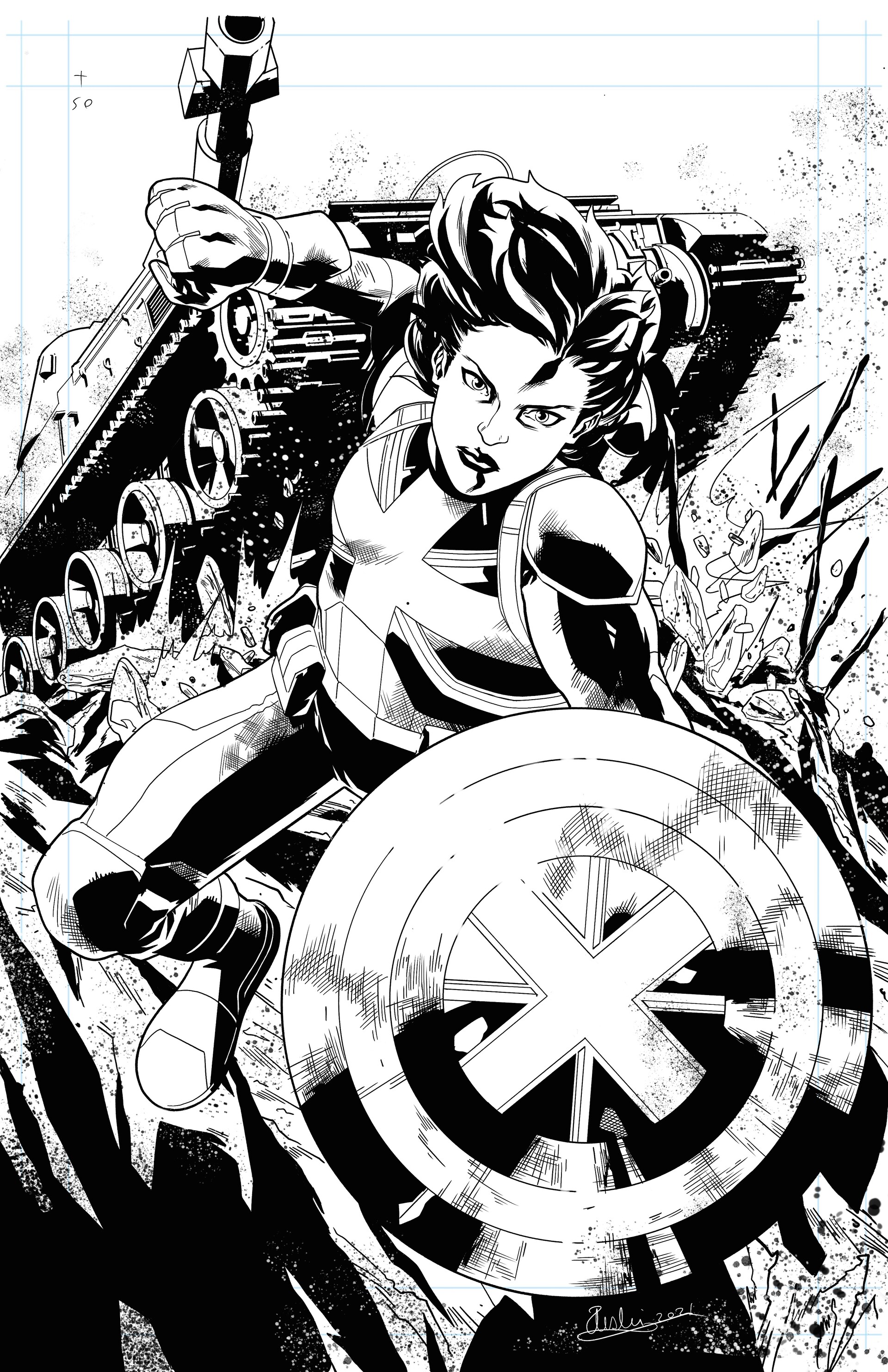 ArtStation - captain carter cover