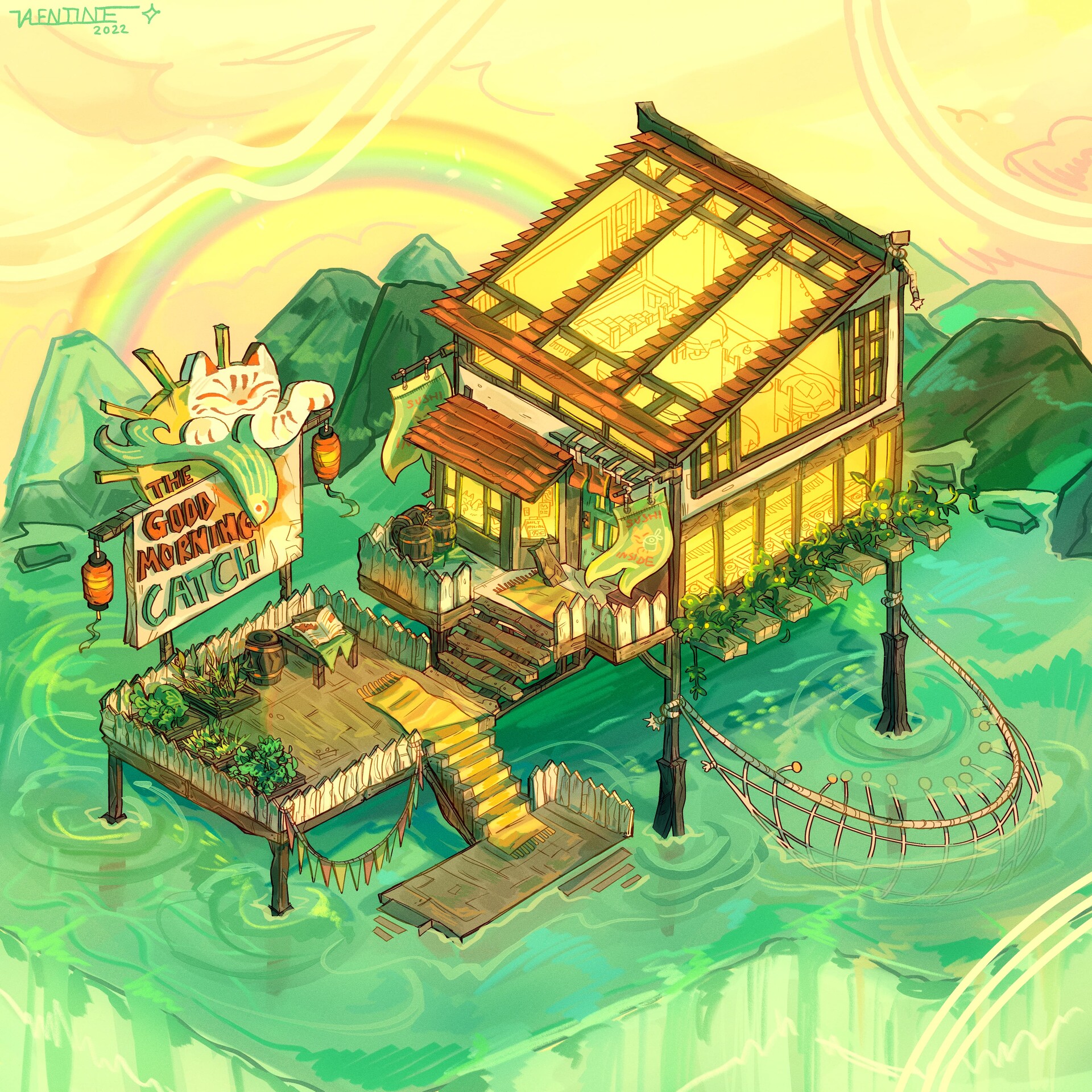 ArtStation - The Good Morning Catch!