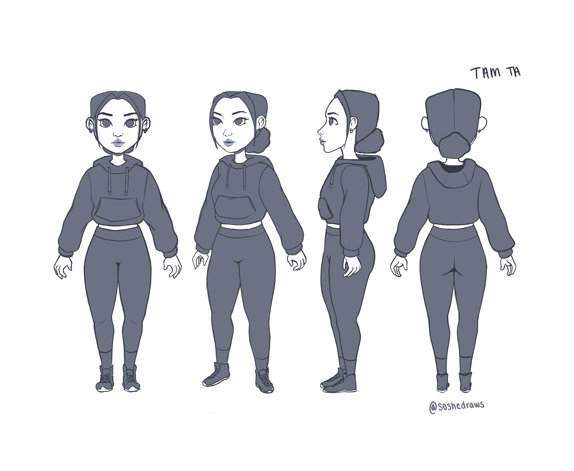 ArtStation - Character Turnaround