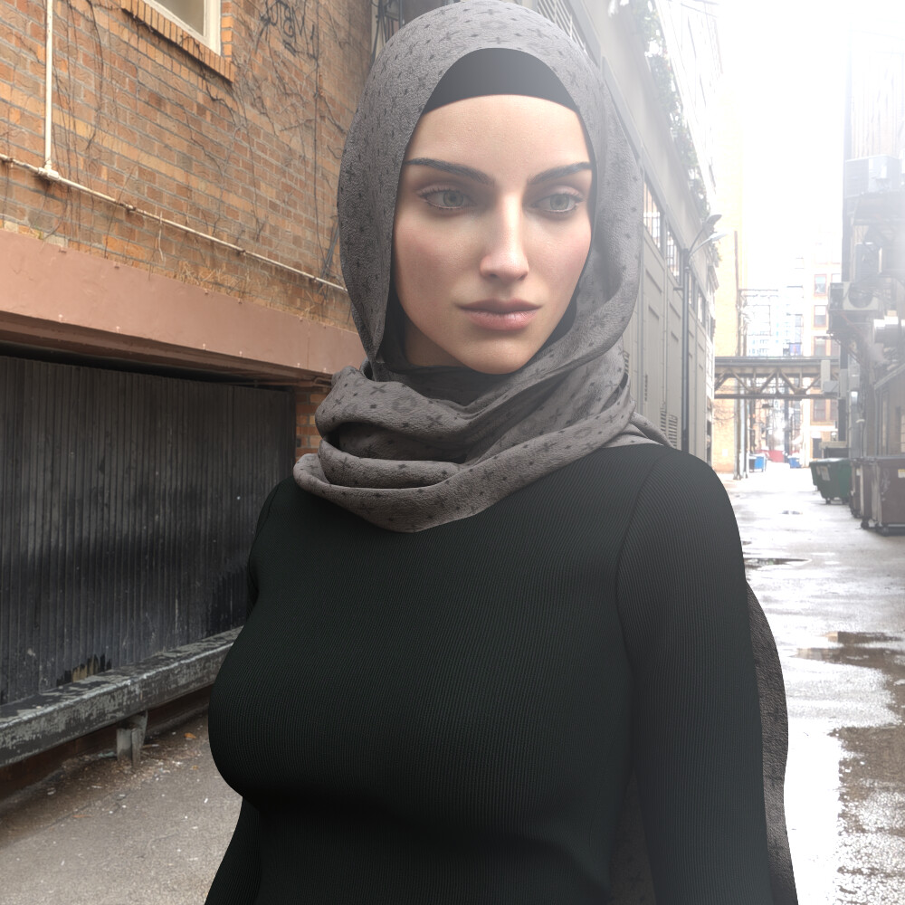 ArtStation - daz3d model laila baloch on instagram