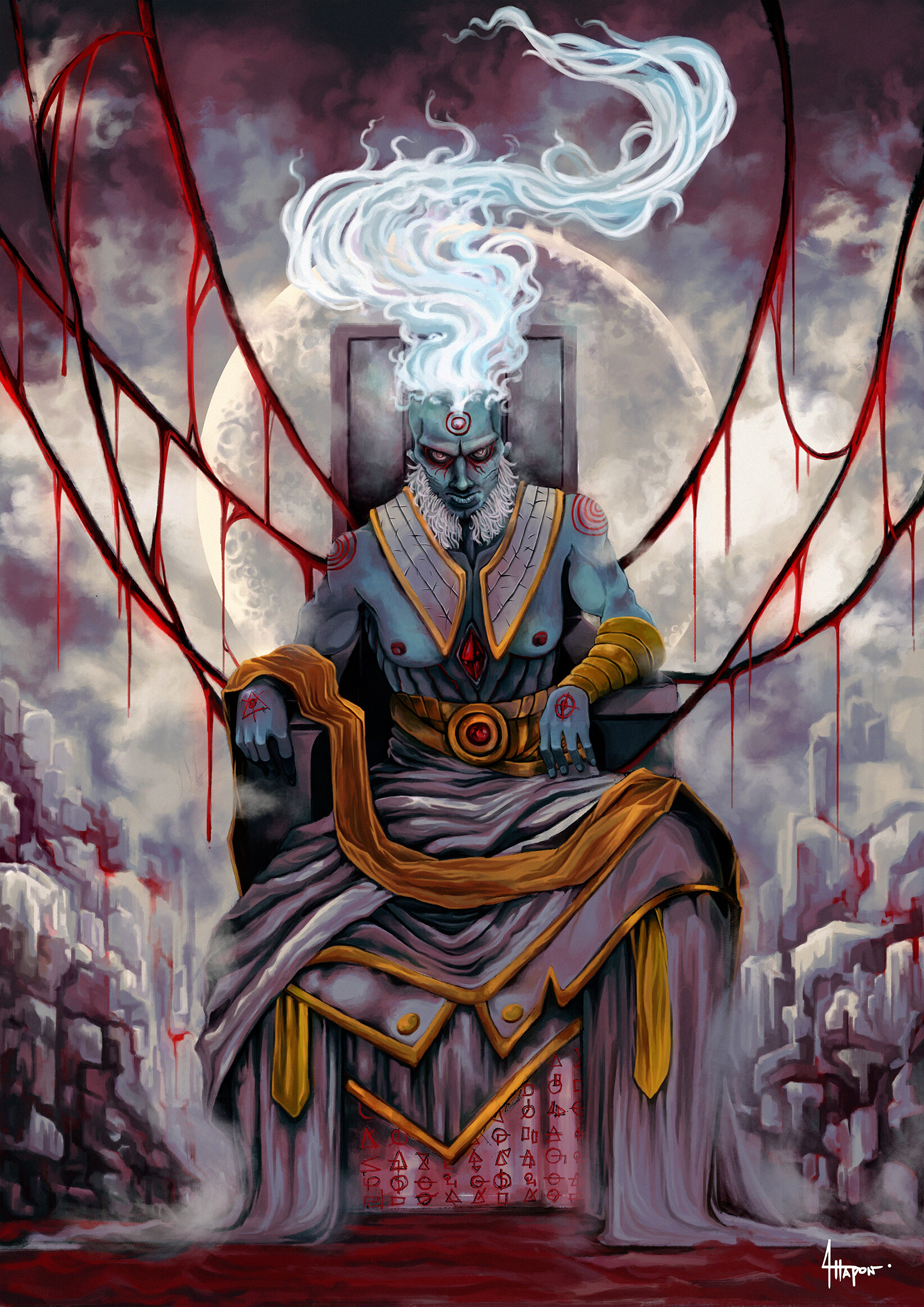 ArtStation - BLOOD - KING