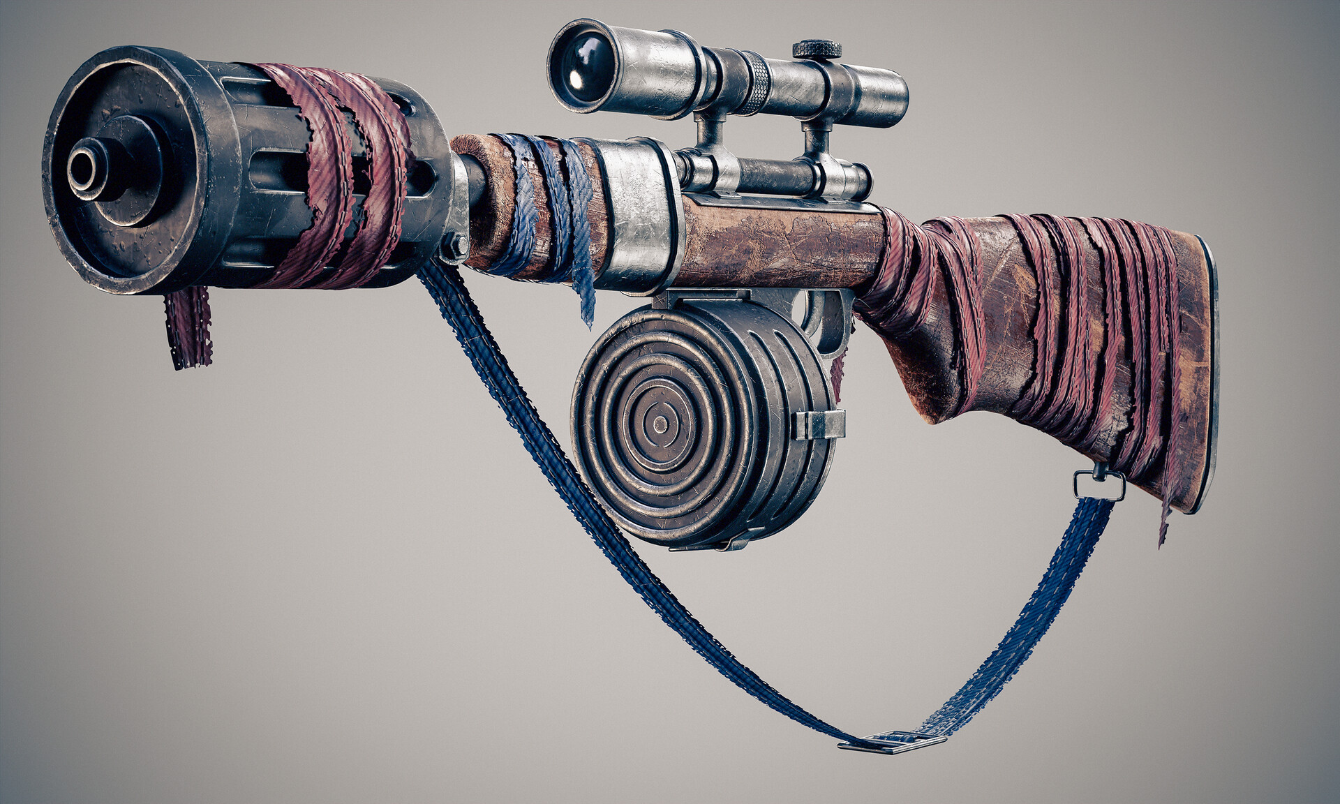 Mehdi Beheshti - Rifle Gun - Full Creation Process