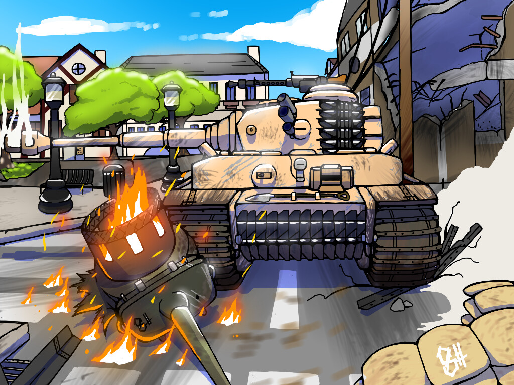 ArtStation - Panzerkampfwagon Ausf 6 TIGER H1