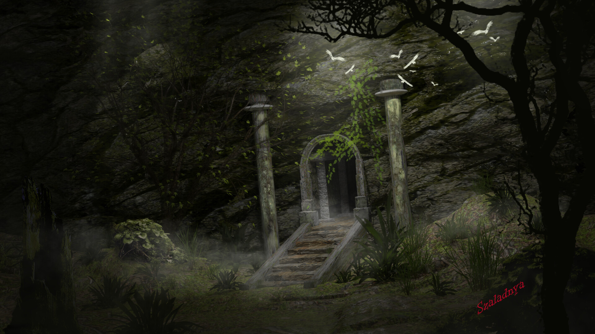 ArtStation - Ancient gate