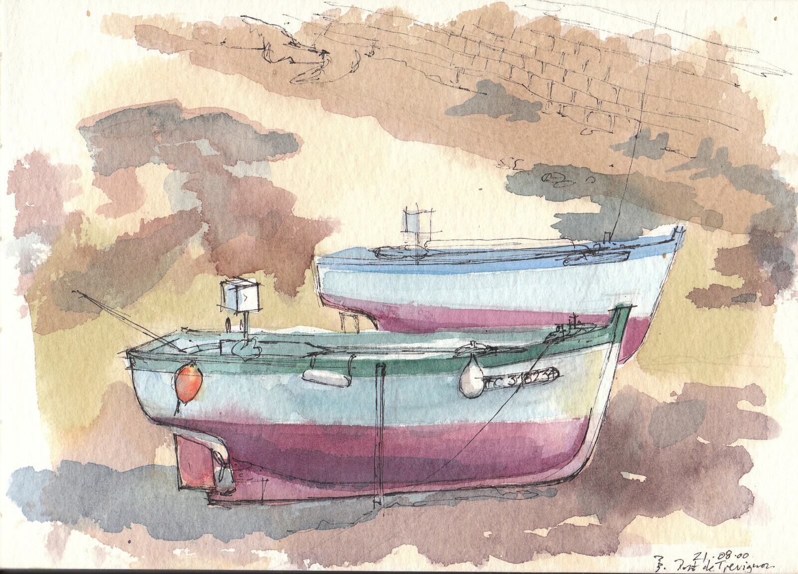 pete burrows - Traditional media paintings. Watercolour and Oils