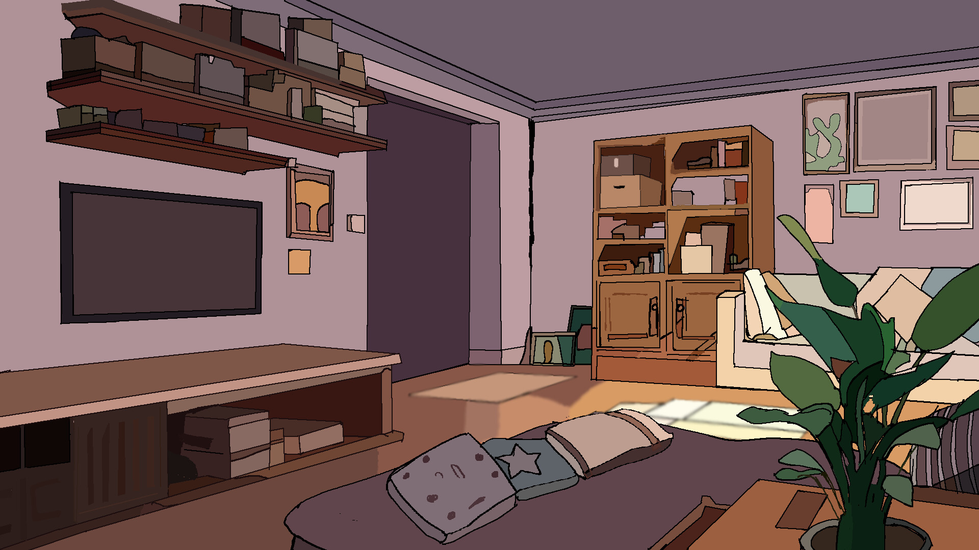 ArtStation - "Twisted House" Artwork