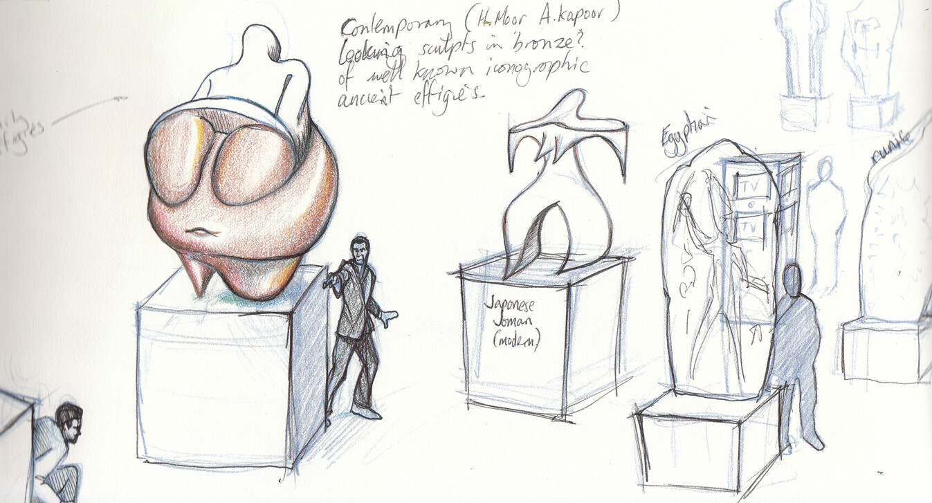 pete burrows - Concept level design and character design