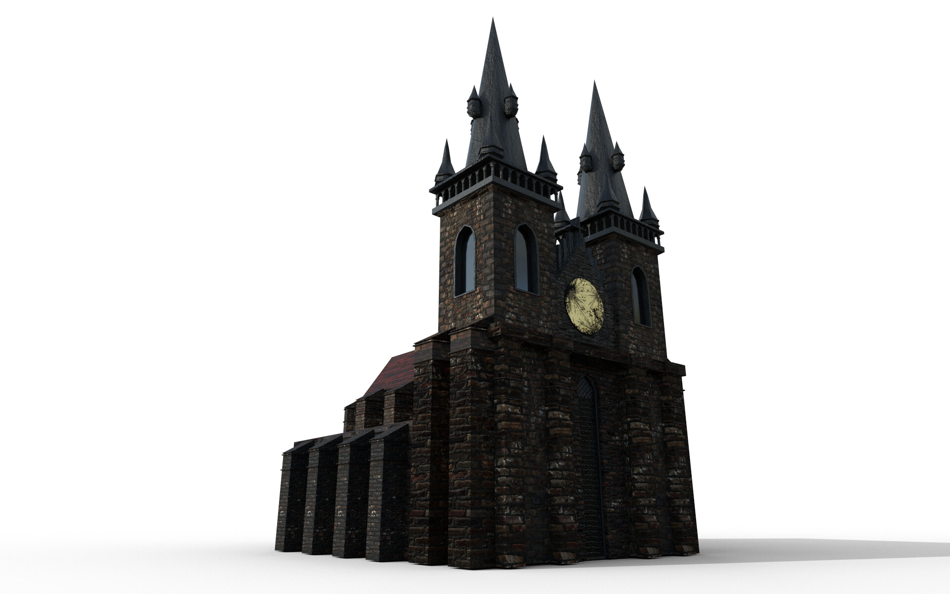 ArtStation - "Gothic Church" - 3D Model