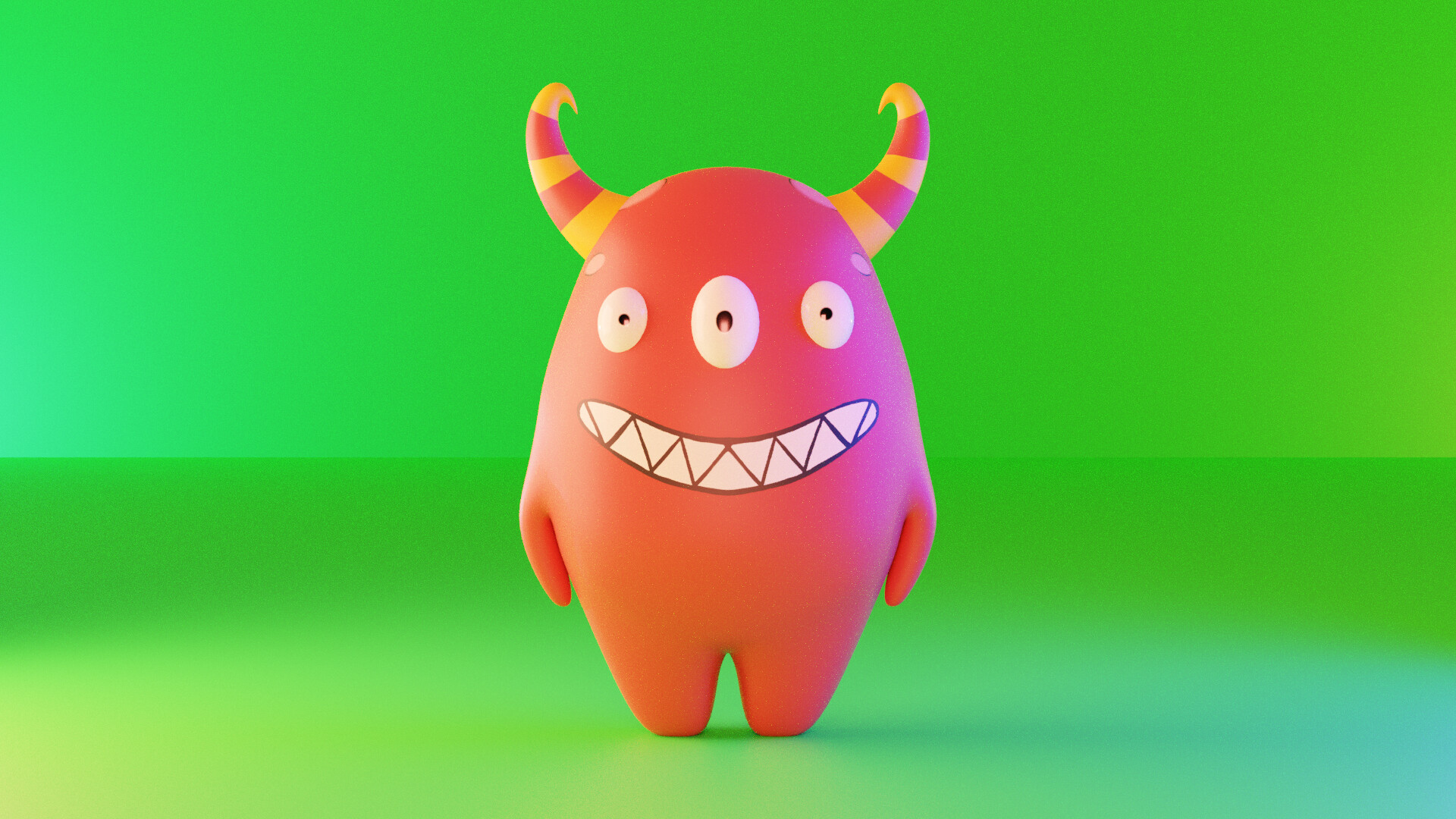 ArtStation - Red Monster