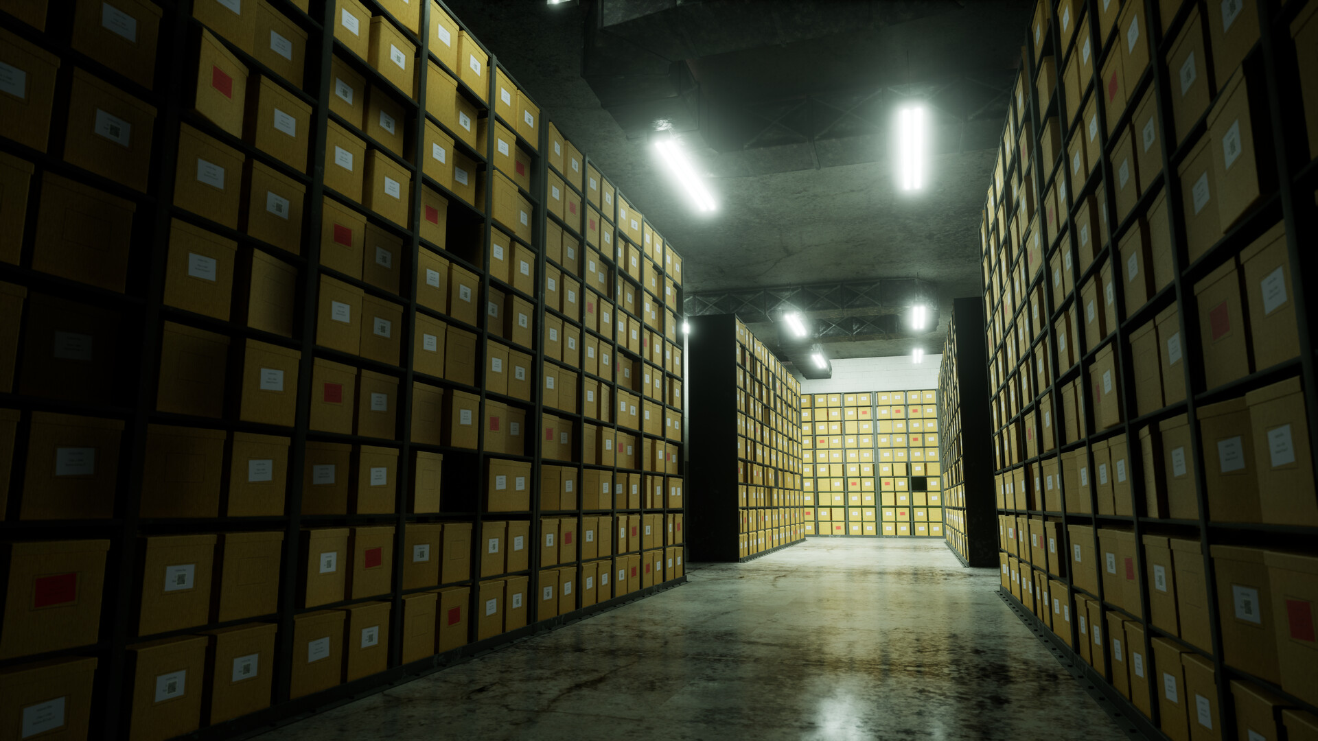ArtStation - Records Room Unreal Engine 5
