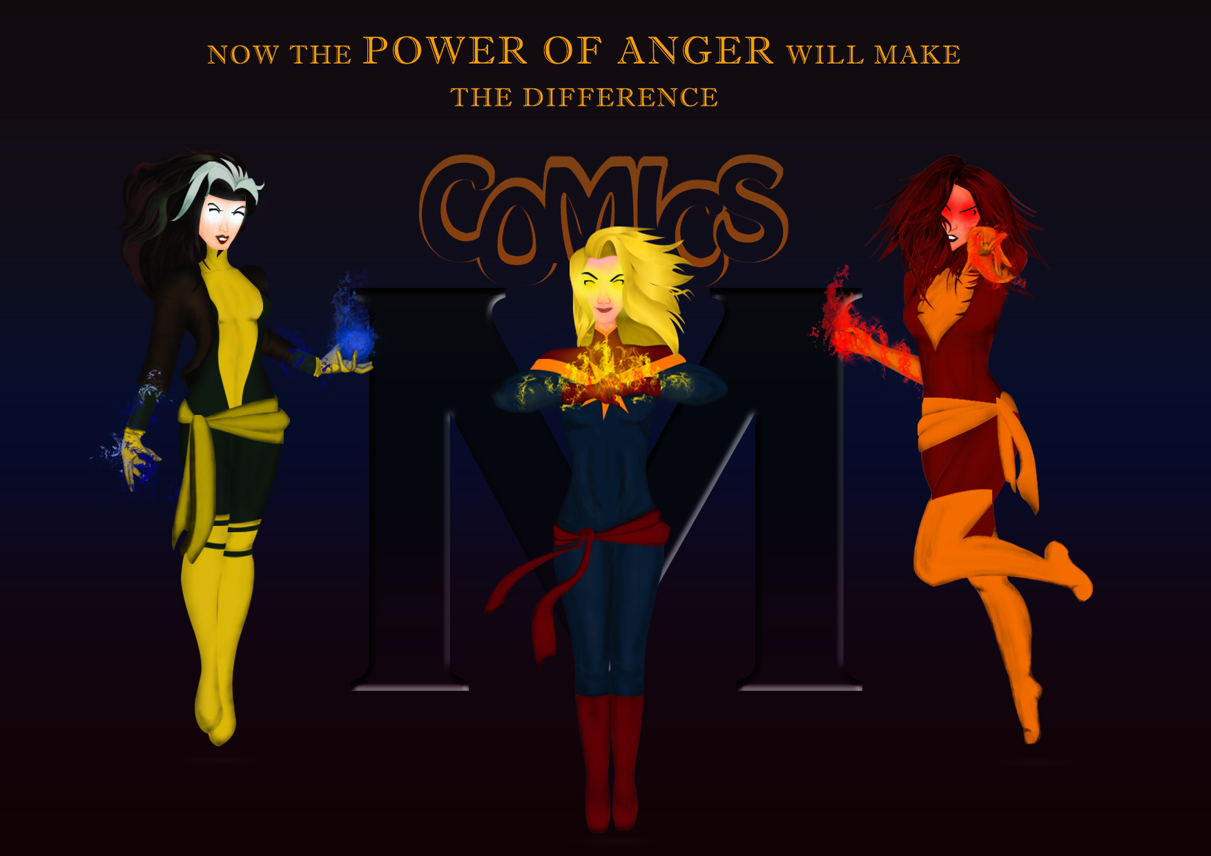 ArtStation - fantasy Super hero digital painting.