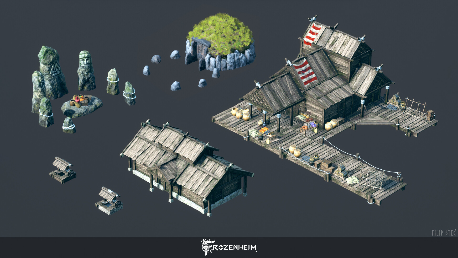 Filip Steć - Frozenheim - Buildings