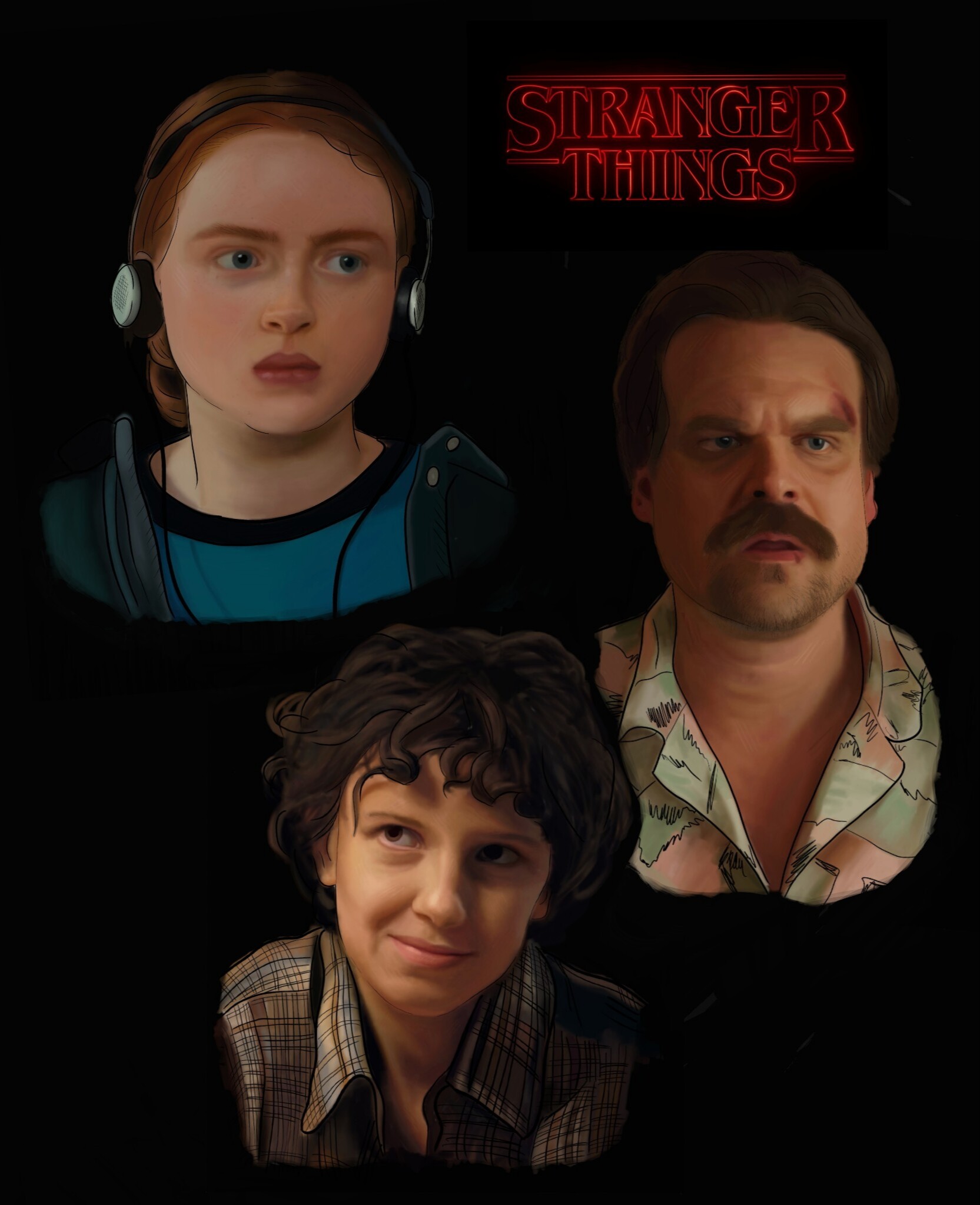 ArtStation - Stranger Things