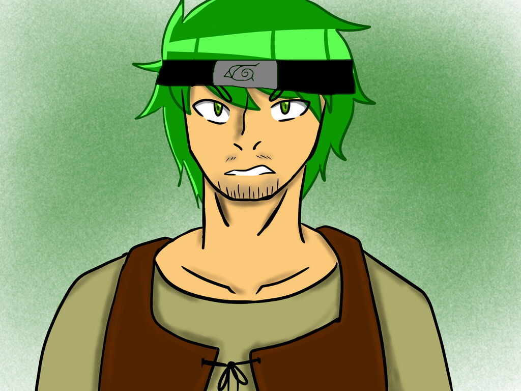 ArtStation - shrek human naruto